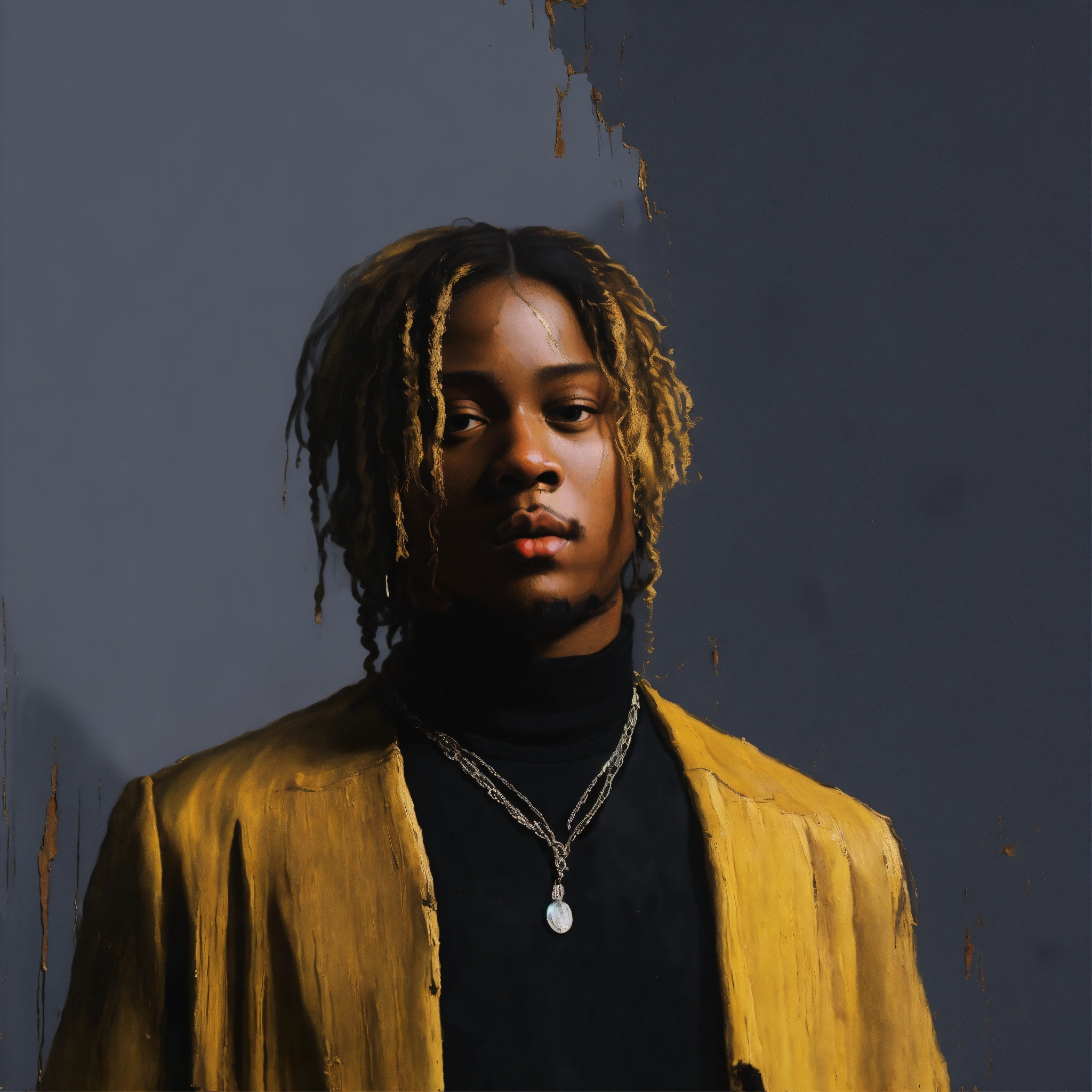 Lexica - Paint Juice Wrld in the painting style of Leonardo Da Vinci. A ...