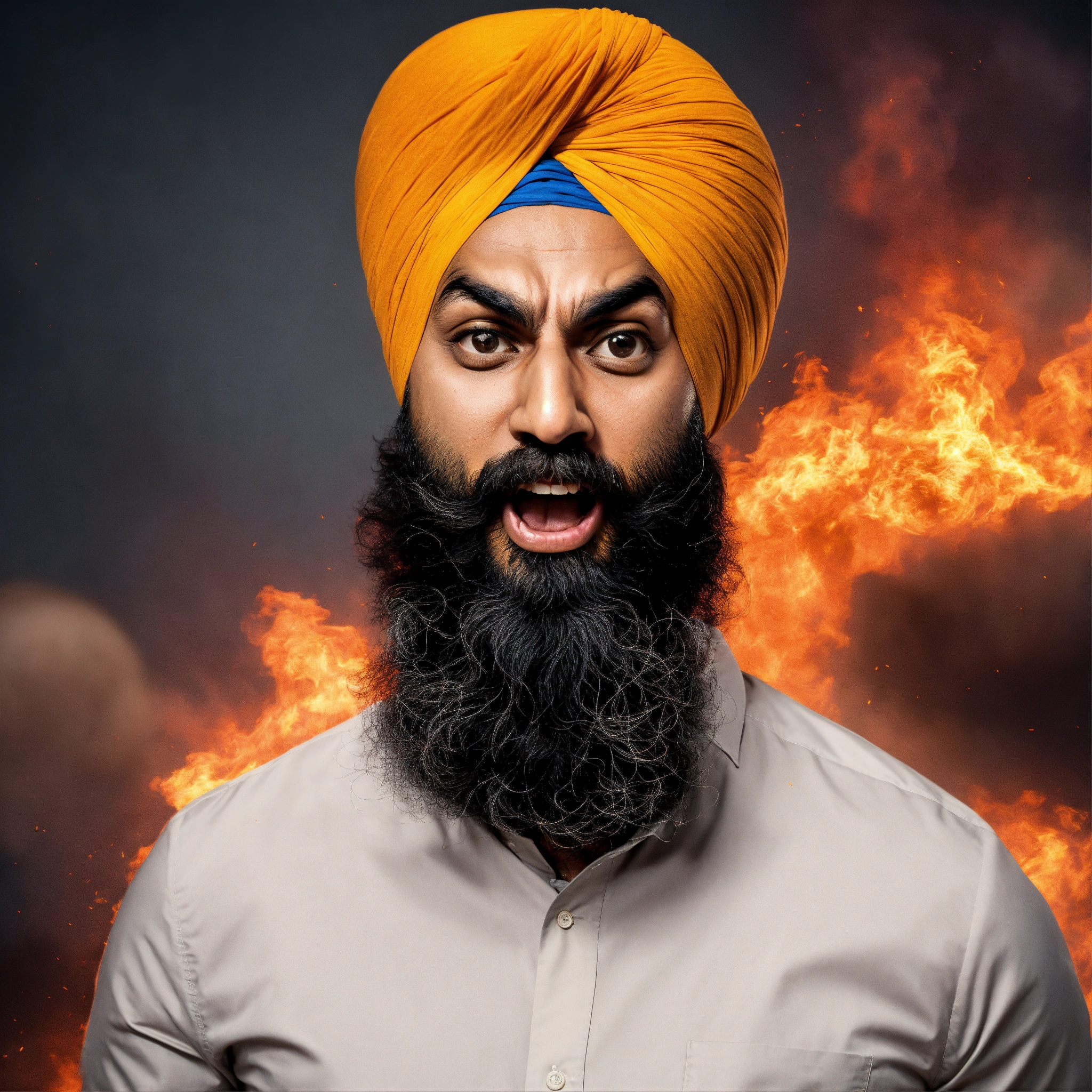 Lexica - JAGMEET SINGH, MAD, ANGRY, YELLING,