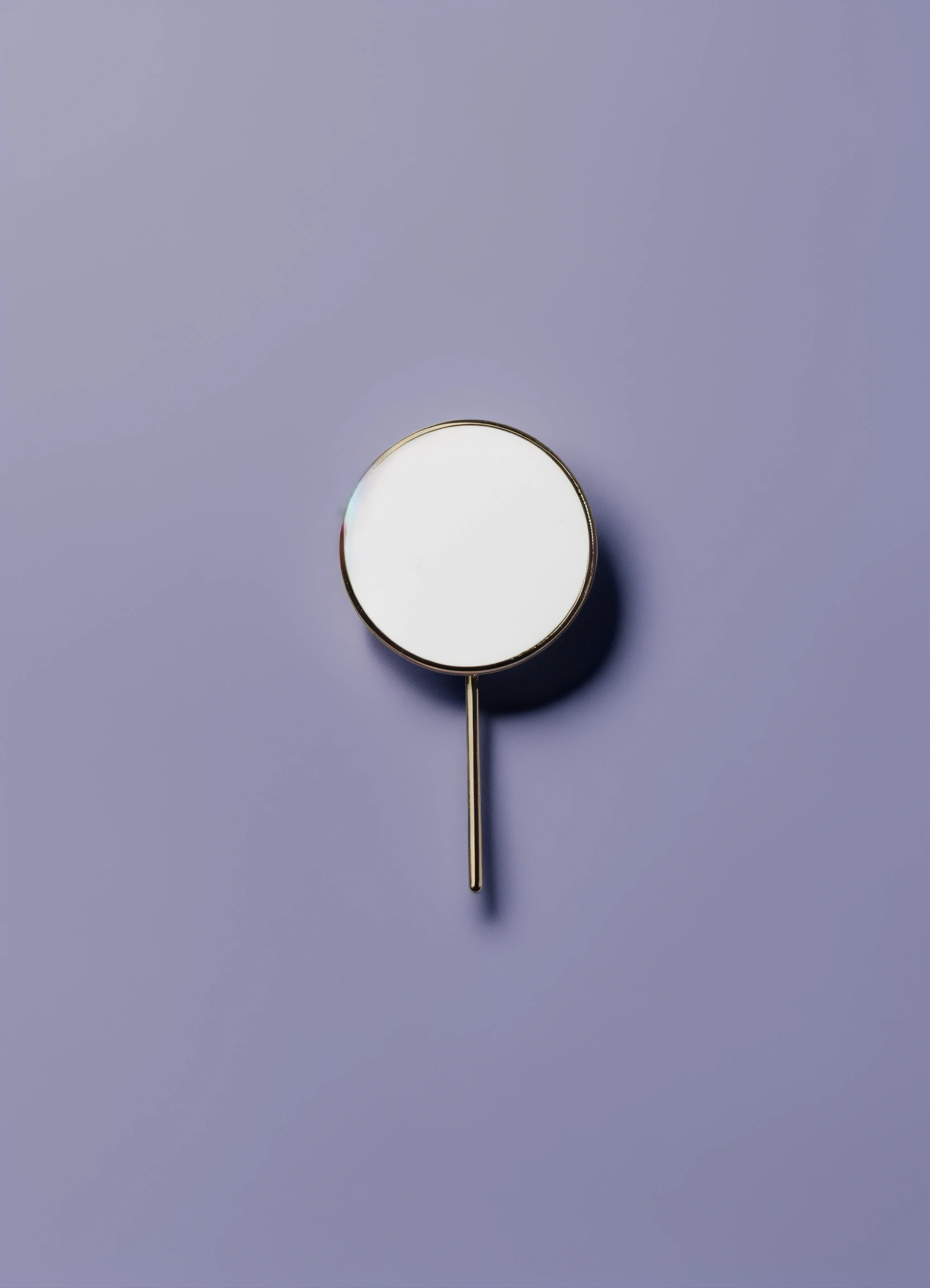 Lexica - On a full smooth background, a promotional blank label pin ...