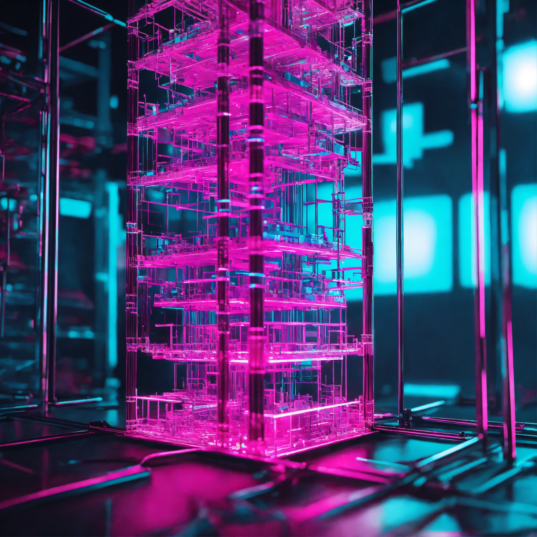 Lexica - Ultra realistic bright photo of a very high tech 3d software ...