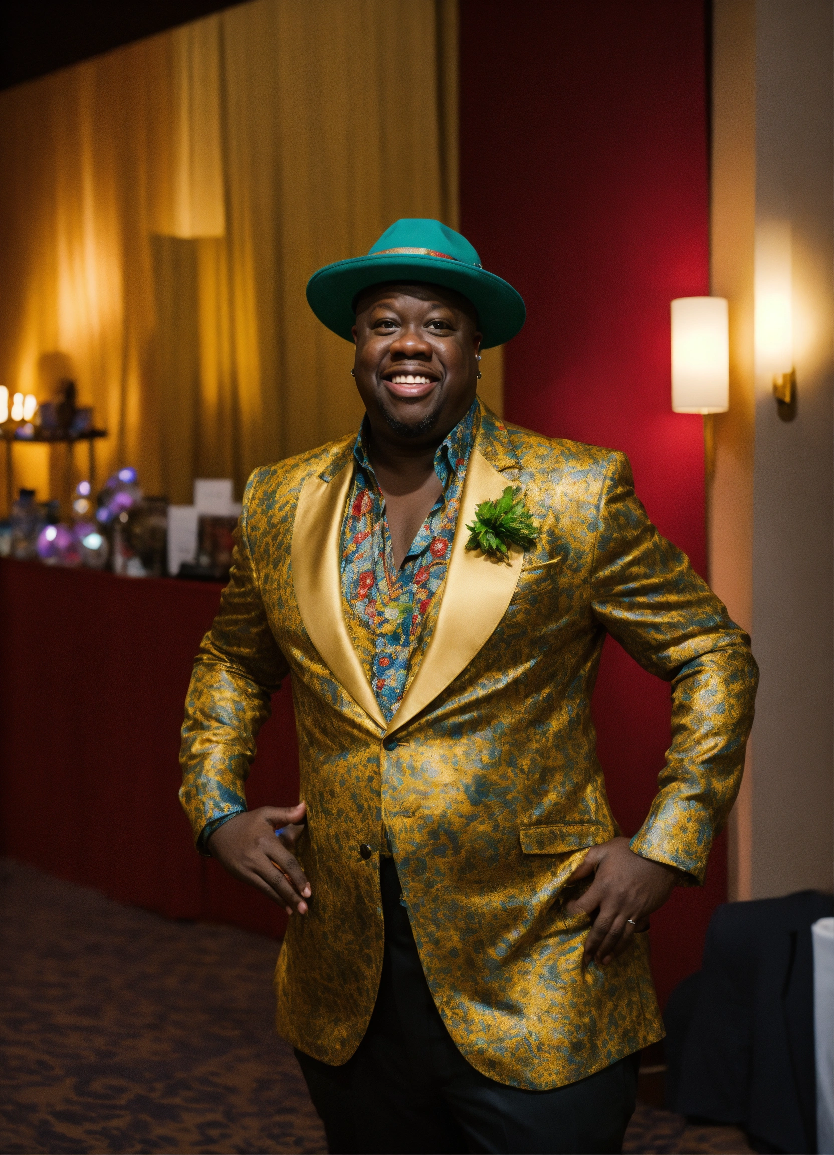 Lexica - Cedrick the Entertainer, facing the camera