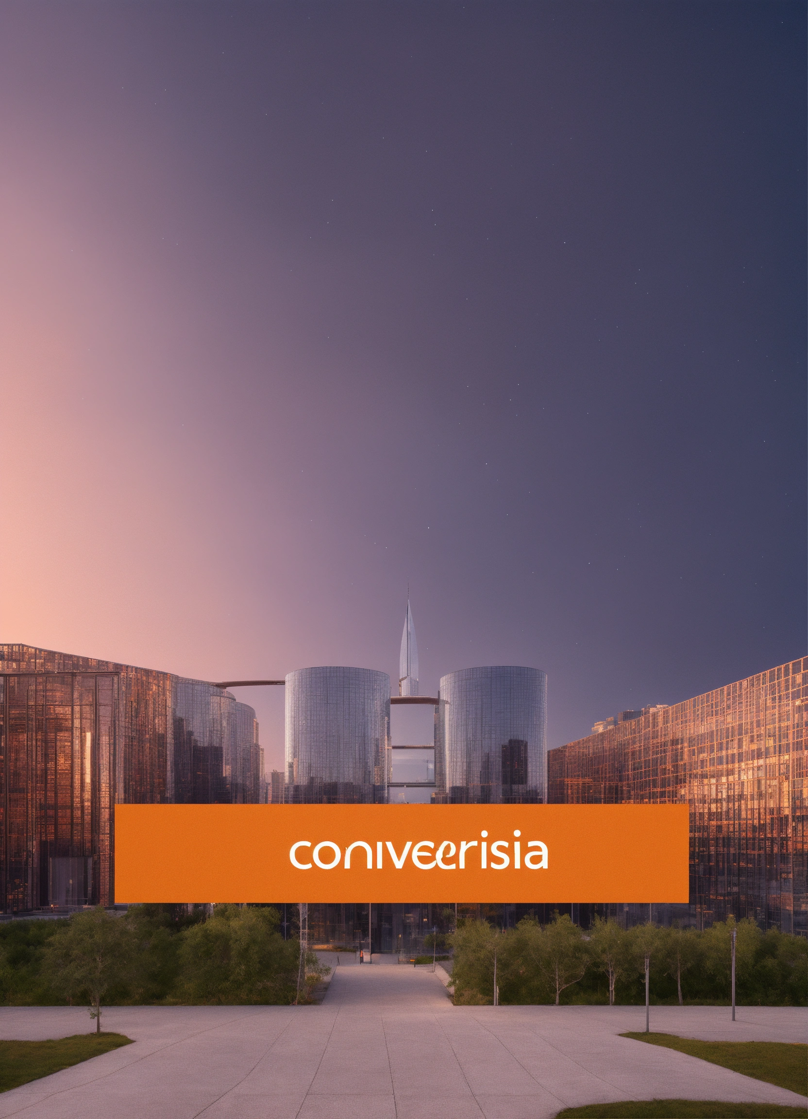Lexica - IA, conversia logo in orange