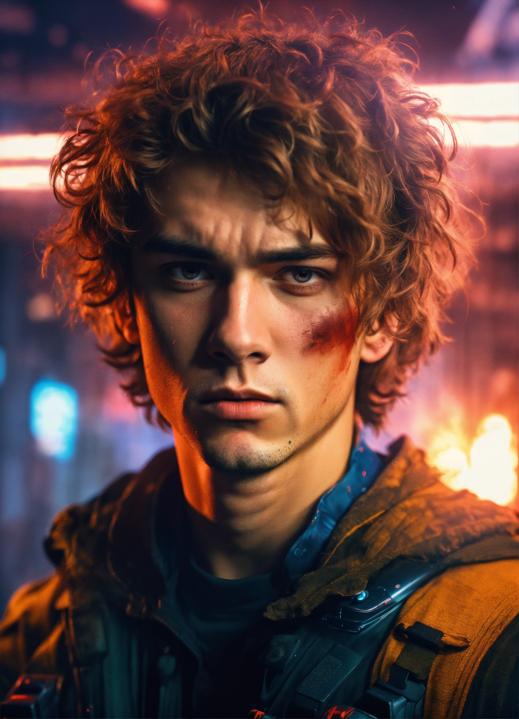 Lexica - A realistic photograph of an ugly 22-year-old boy, with a ...