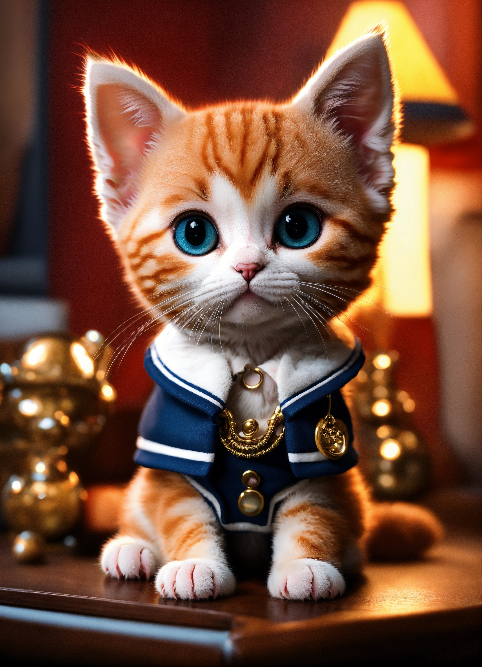 Lexica - Photorealistic final render of an adorable chibi kitten ...