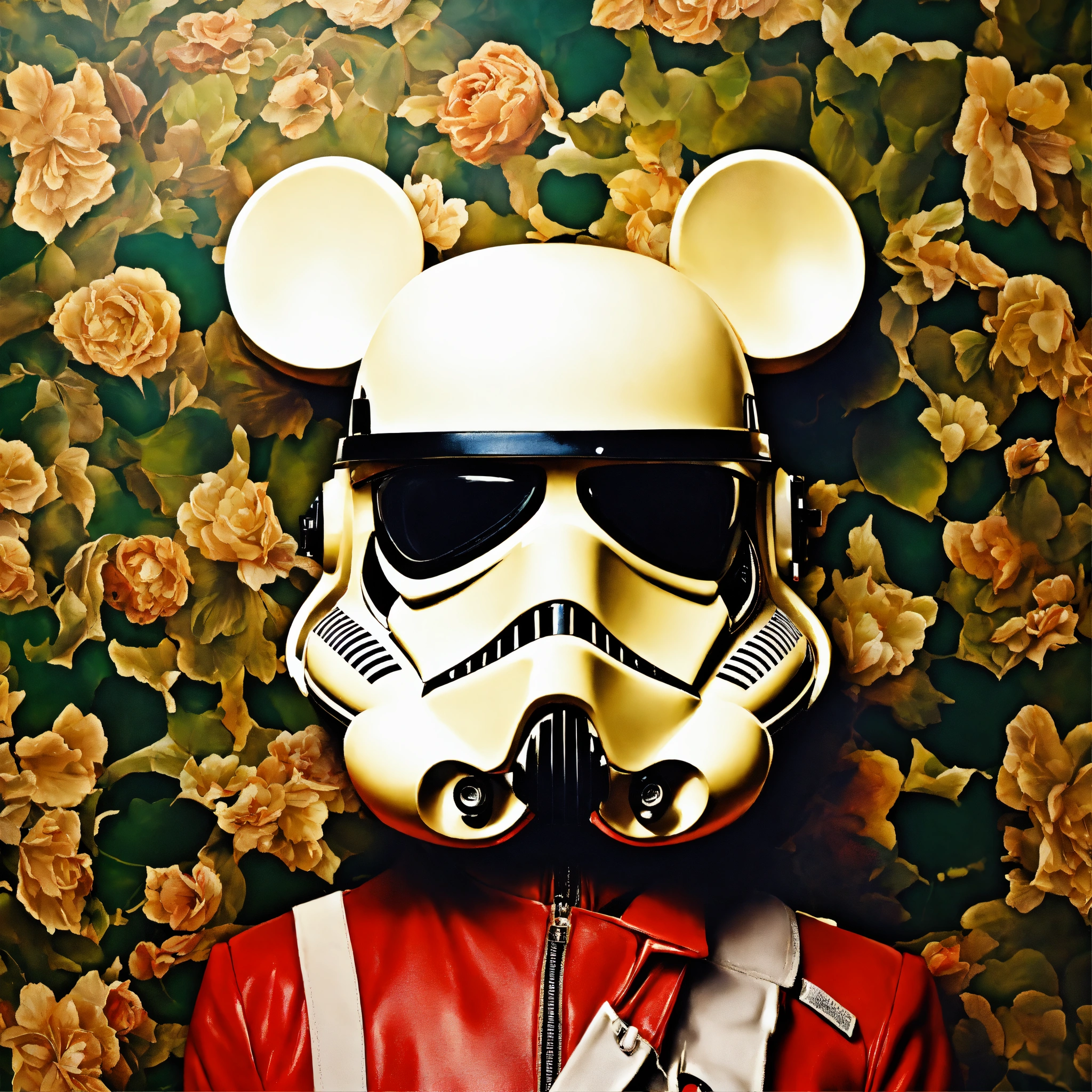 Lexica - Close up portrait Photography, camouflage pattern plexiglass ...