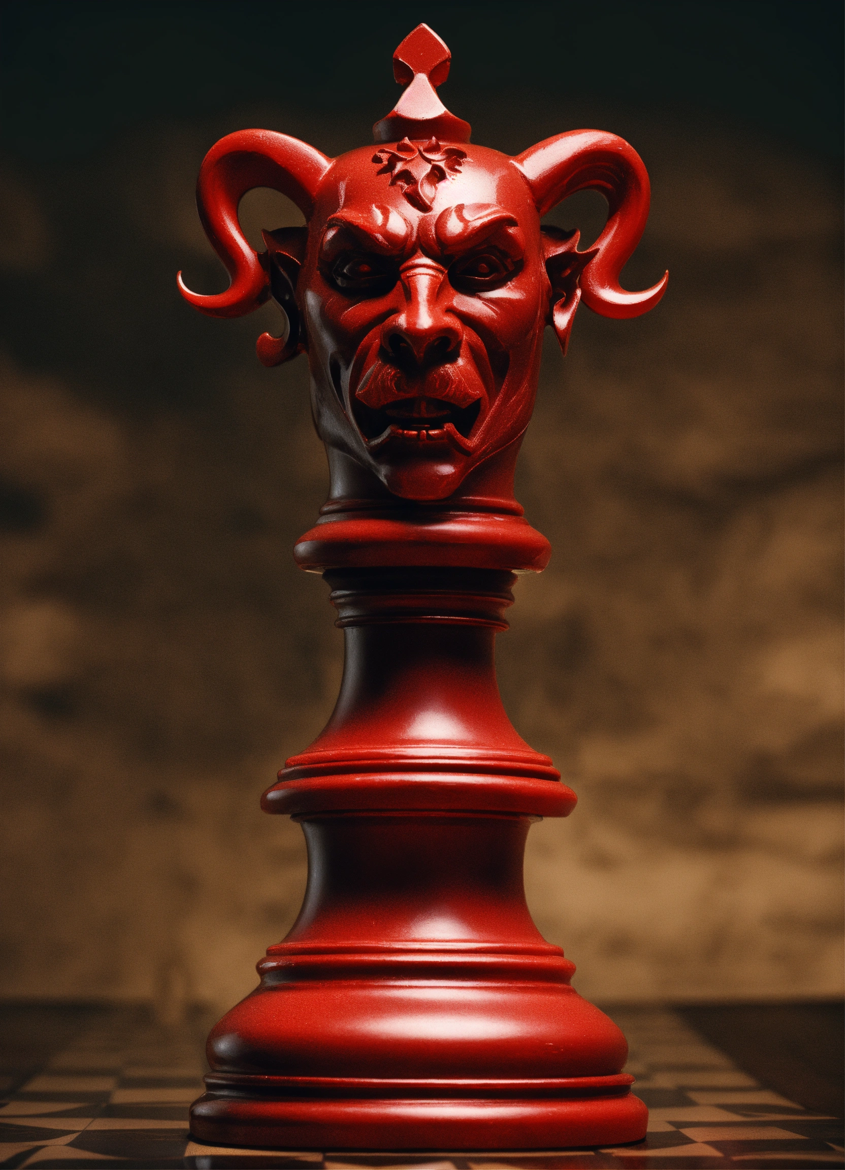 Lexica - A chess piece representing the devil