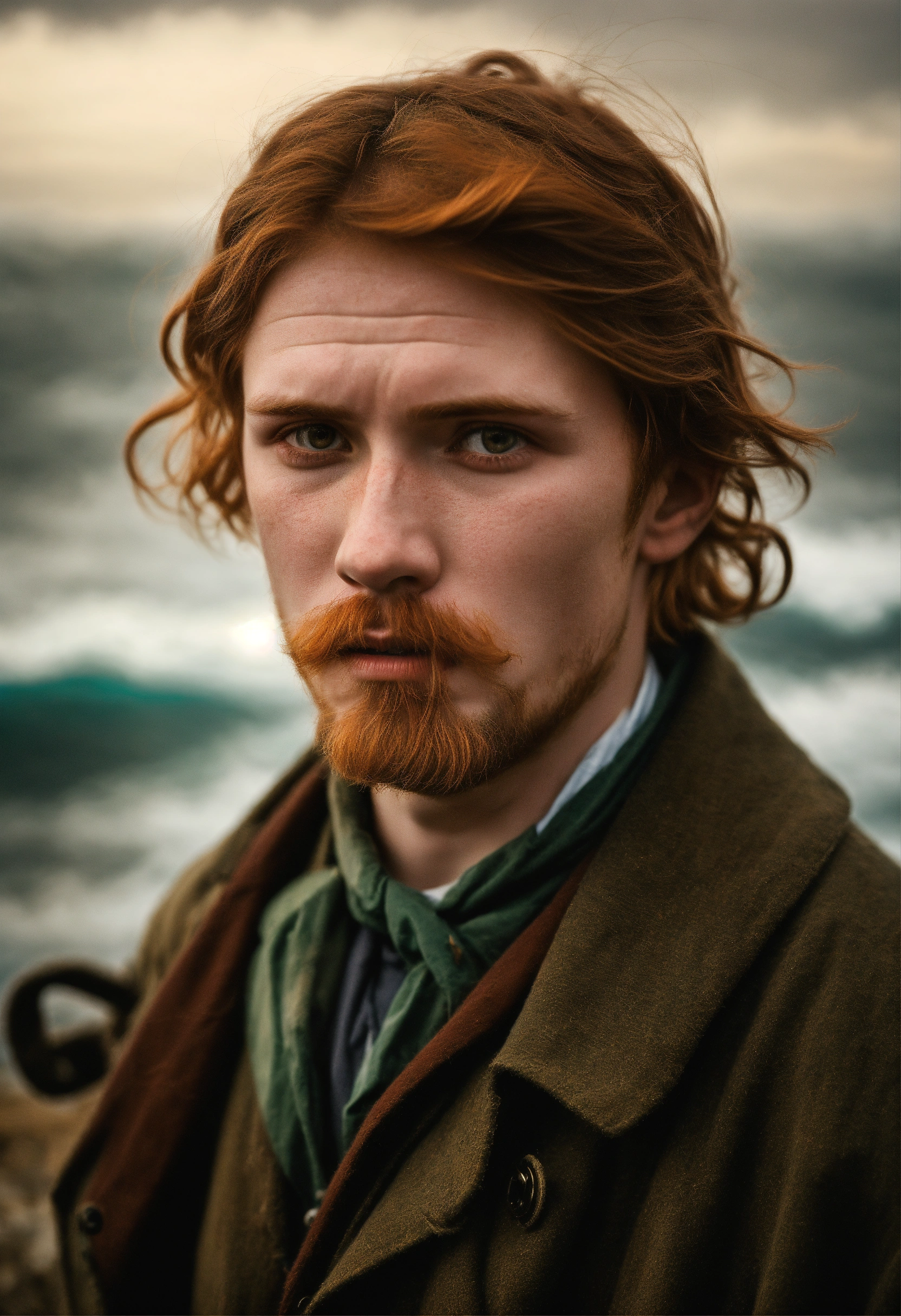 Lexica - 1910's 30 year old russian man, pale skin, dark eyes, 1910's ...