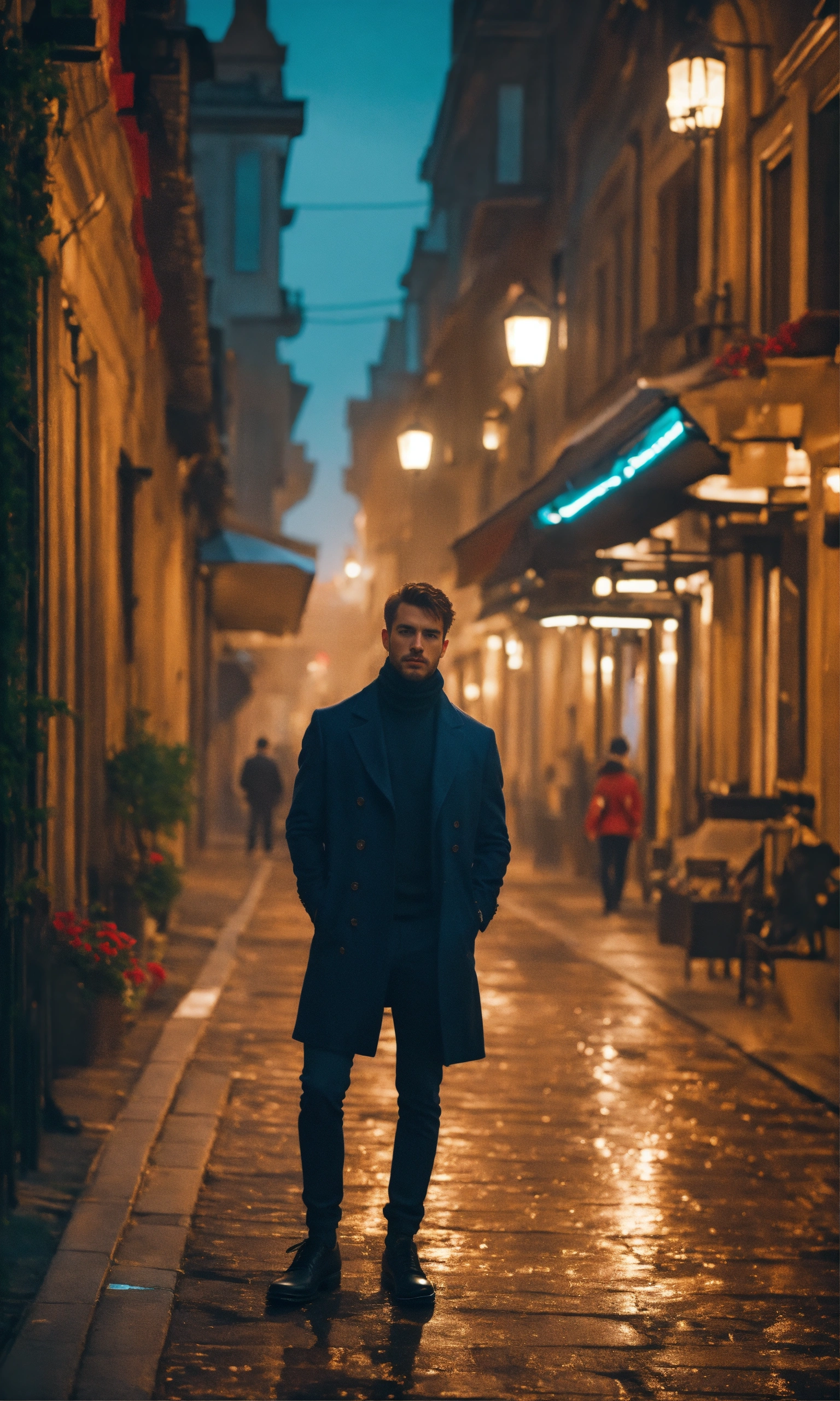 Lexica - Cinematic photo handsome, charming, stalker creep, ultra 8k