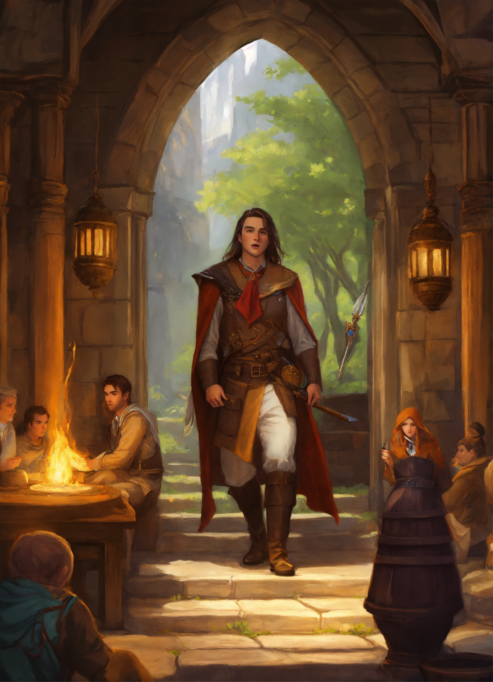 Lexica - Generic Mormon missionary realistic art fantasy dungeons and ...