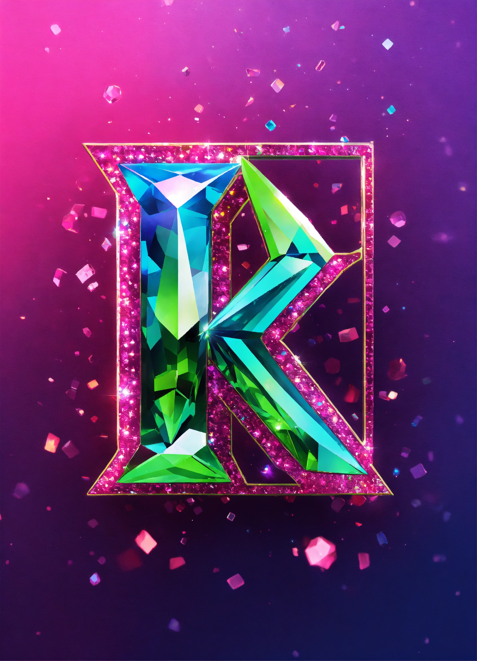 Lexica - Business logo with a vertical letters rectangle shaped iconic ...