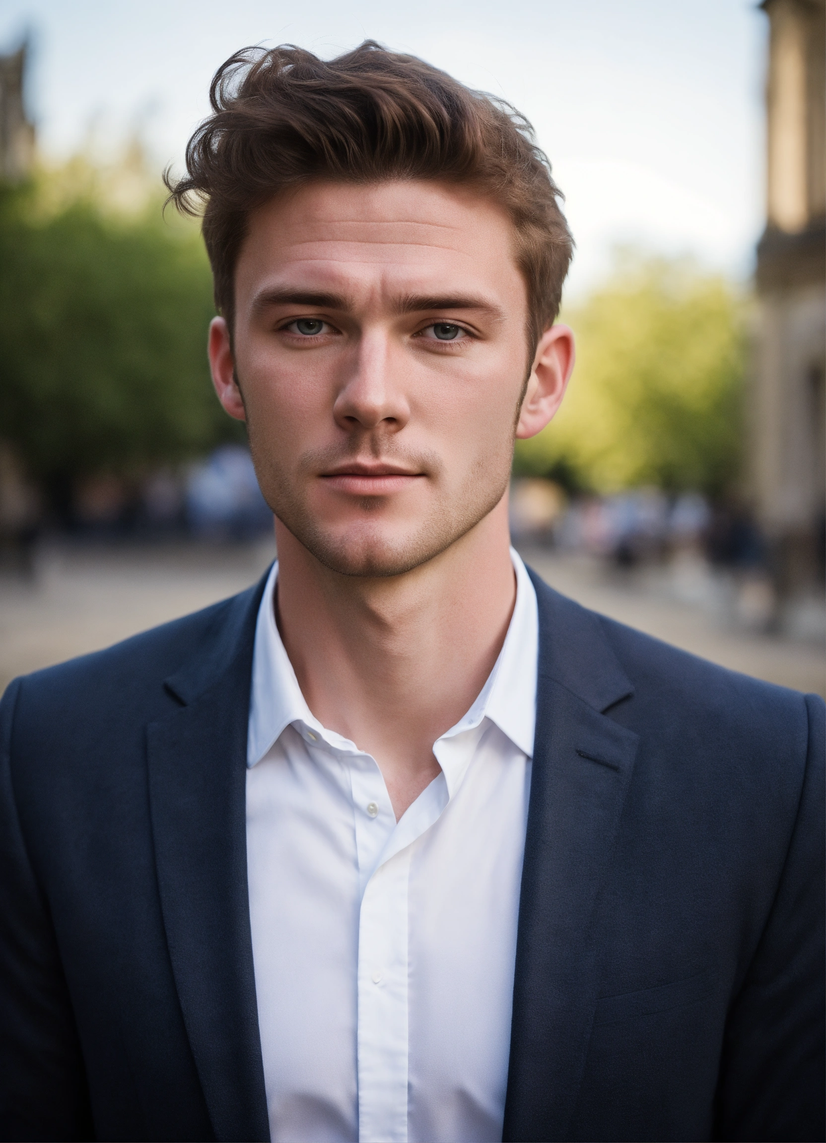Lexica - A handsome white British guy in modern photograph style, 35-45 ...