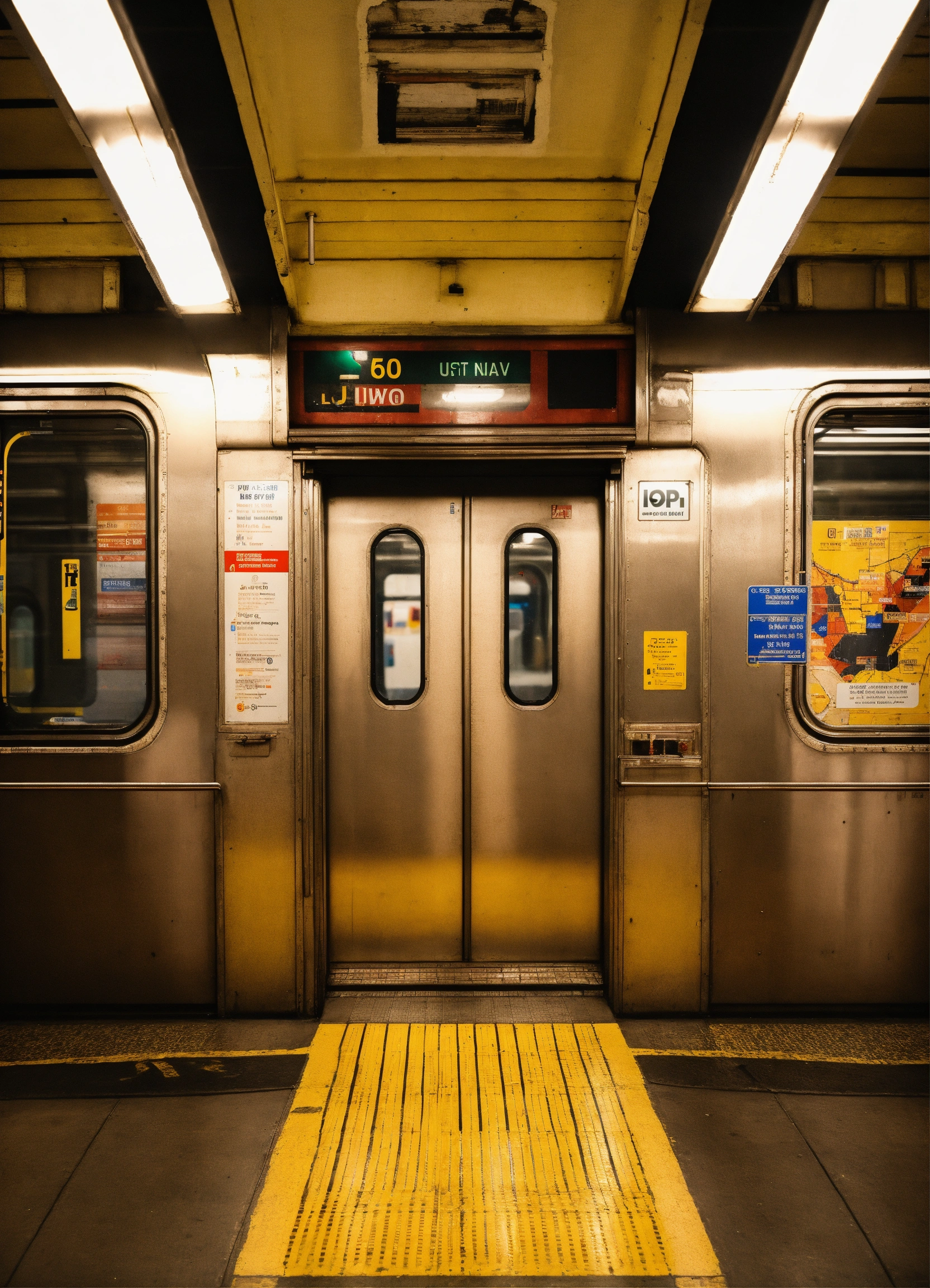 Lexica - NYC subway doors