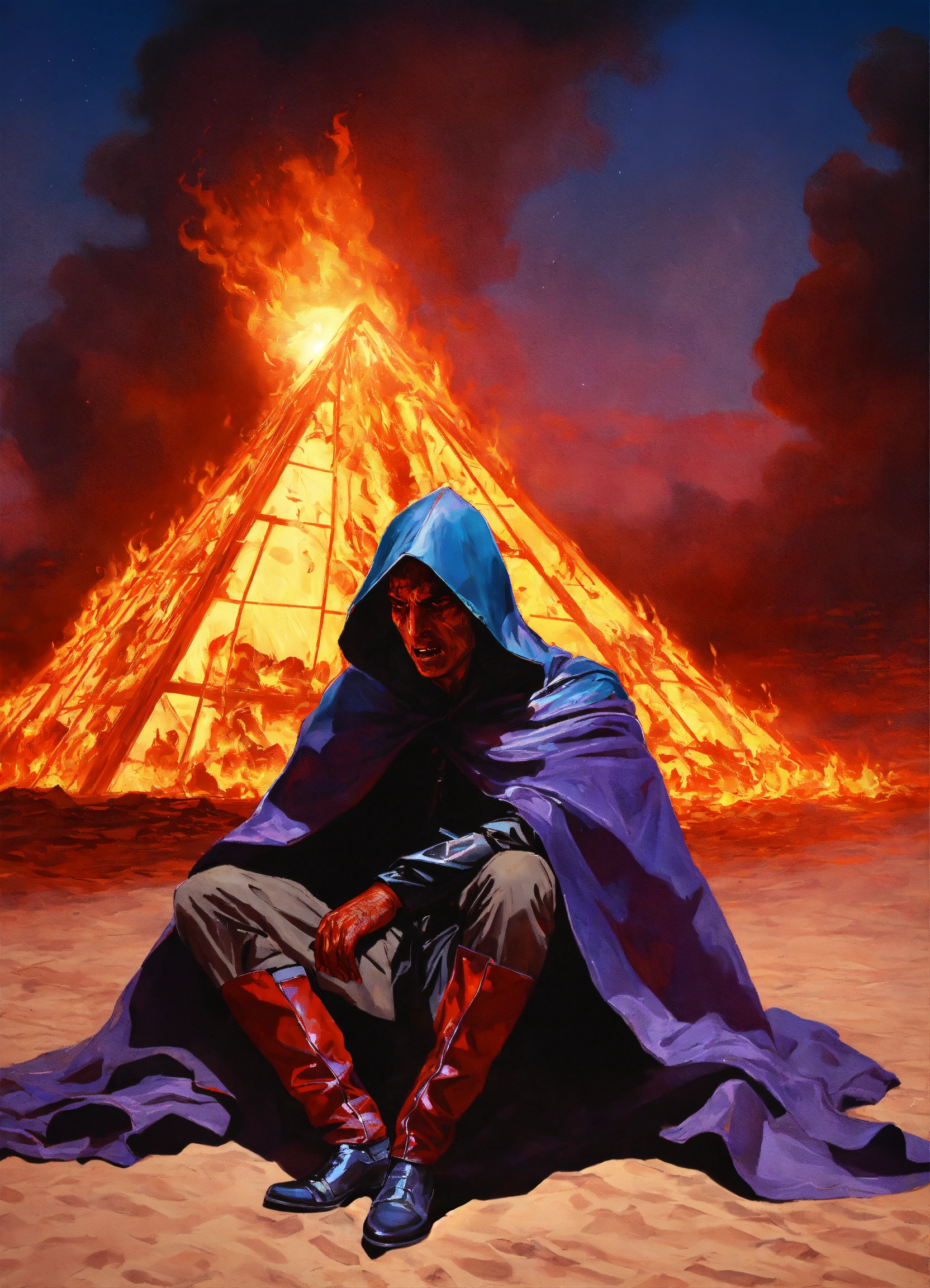 Lexica - ALL glassblowing superrealism style urban vampire STYLE ...