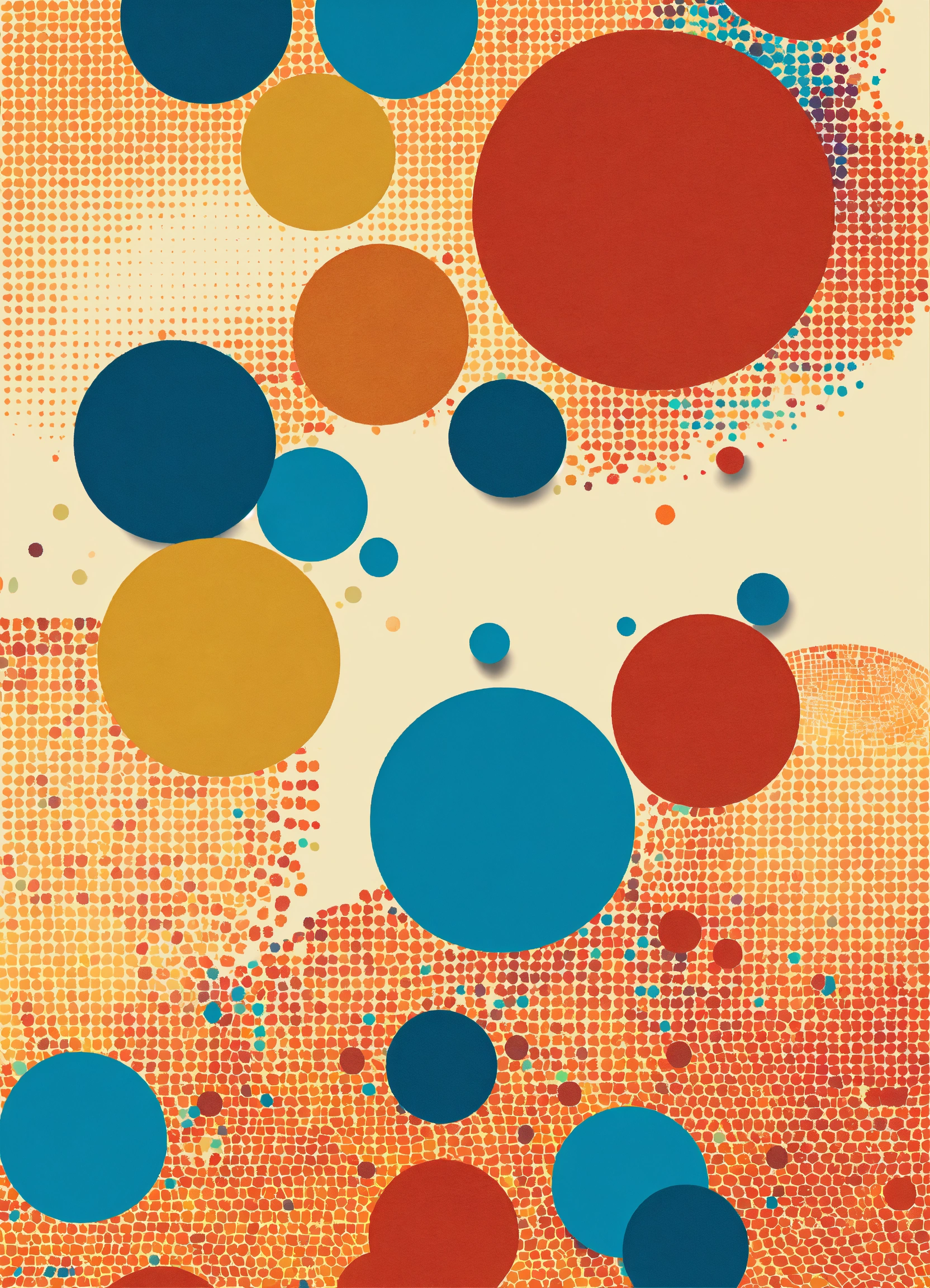 Lexica - Random dots effects in adobe illustrator, wave, vector, halftone