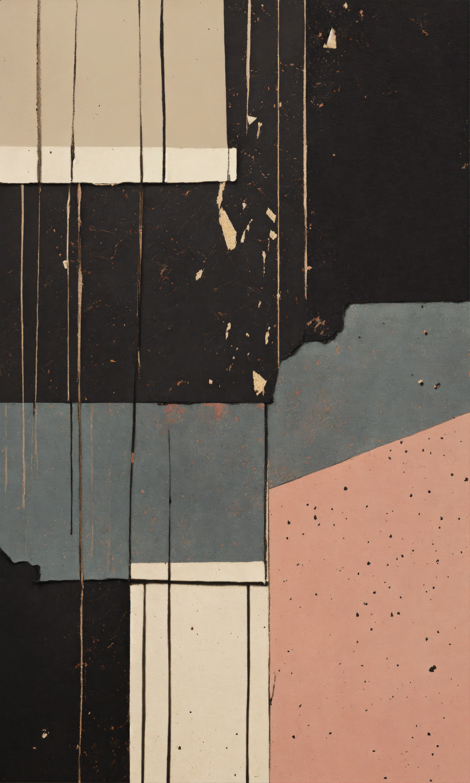Lexica - Album cover, Fragments, riso design, texture, pastels cream ...