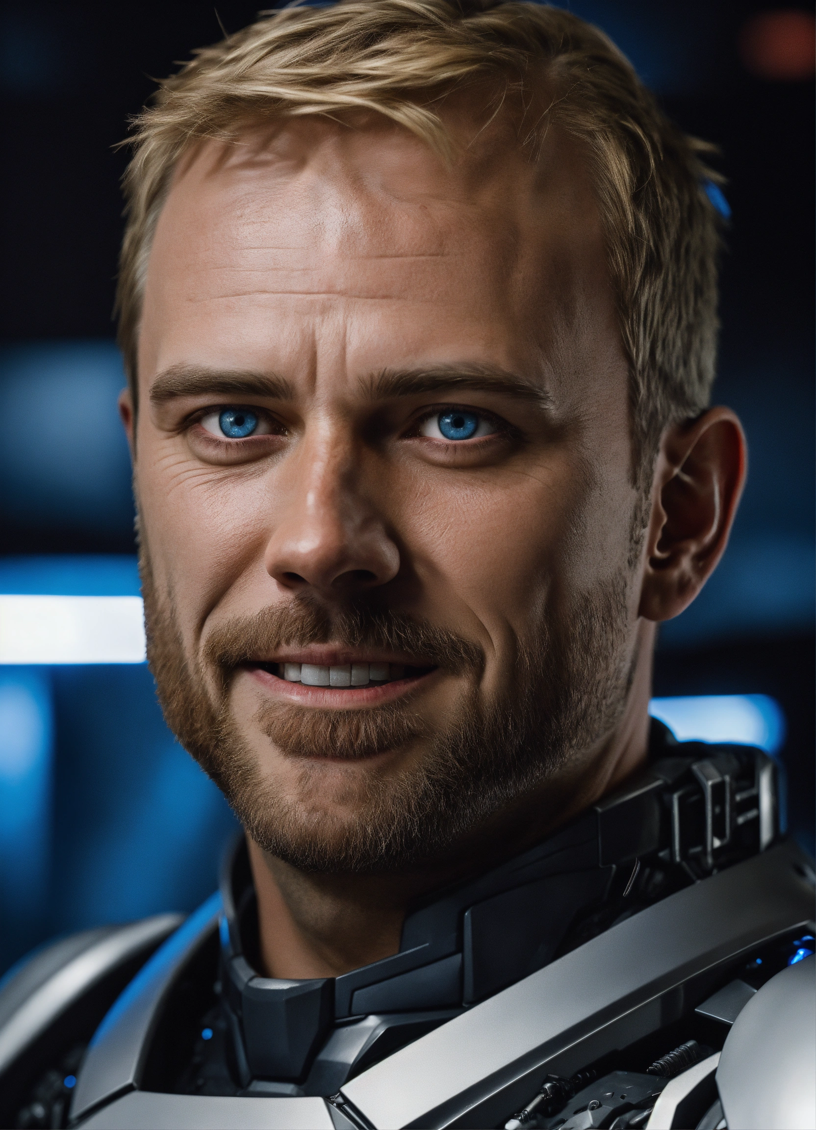 Lexica - A realistic photo of scary 45 years old scary man with deep ...