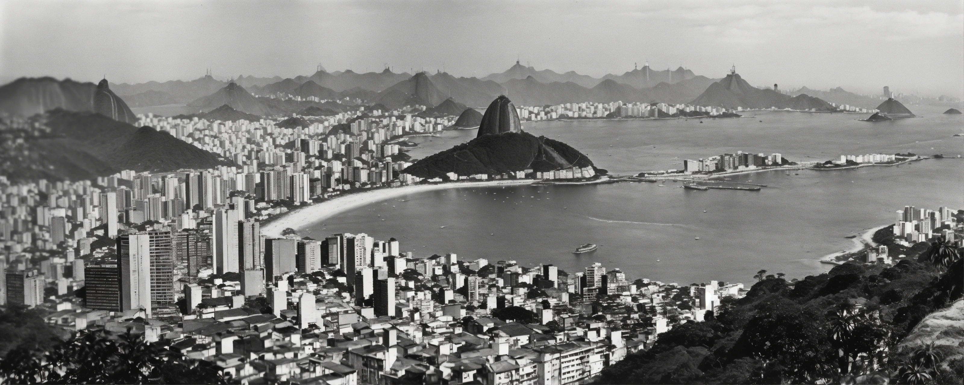 Lexica - Photograph of Rio de Janeiro in ancient Brazil. high quality ...