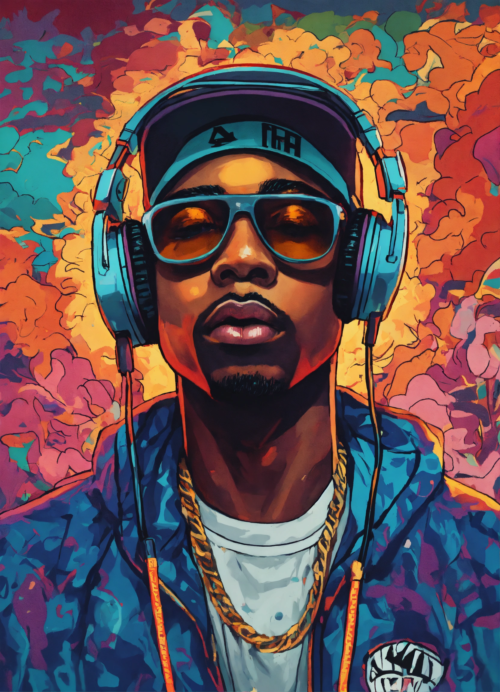 Lexica - Hip hop art style Mental health