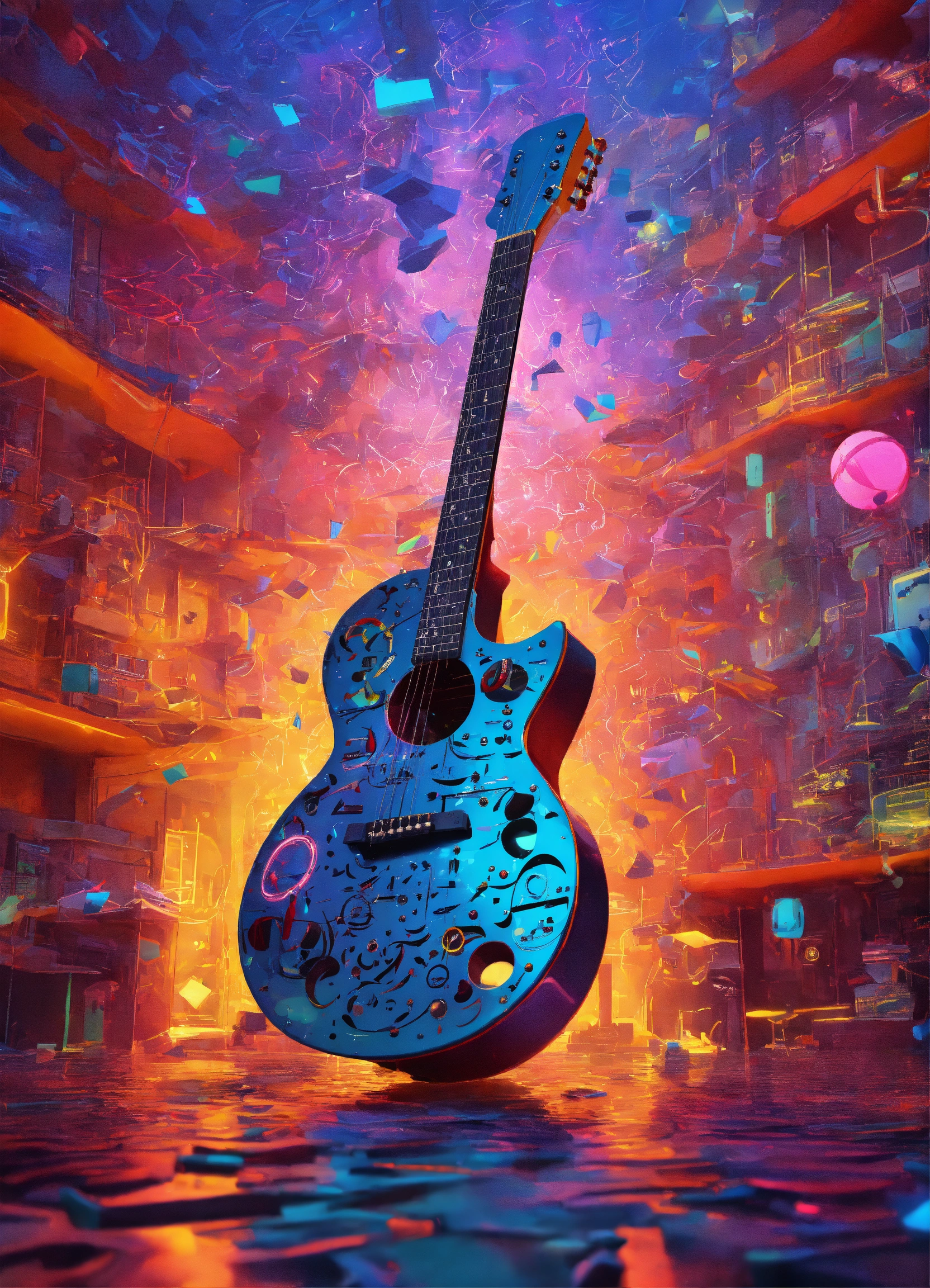 Lexica - A time-traveling wizard, guitar infused into a floating retro ...