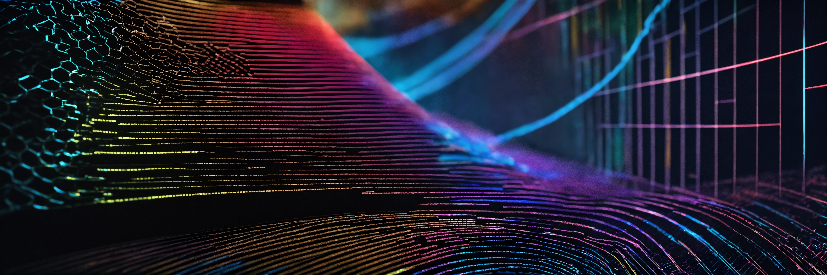 Lexica - Technologically advanced background image, bits of information ...