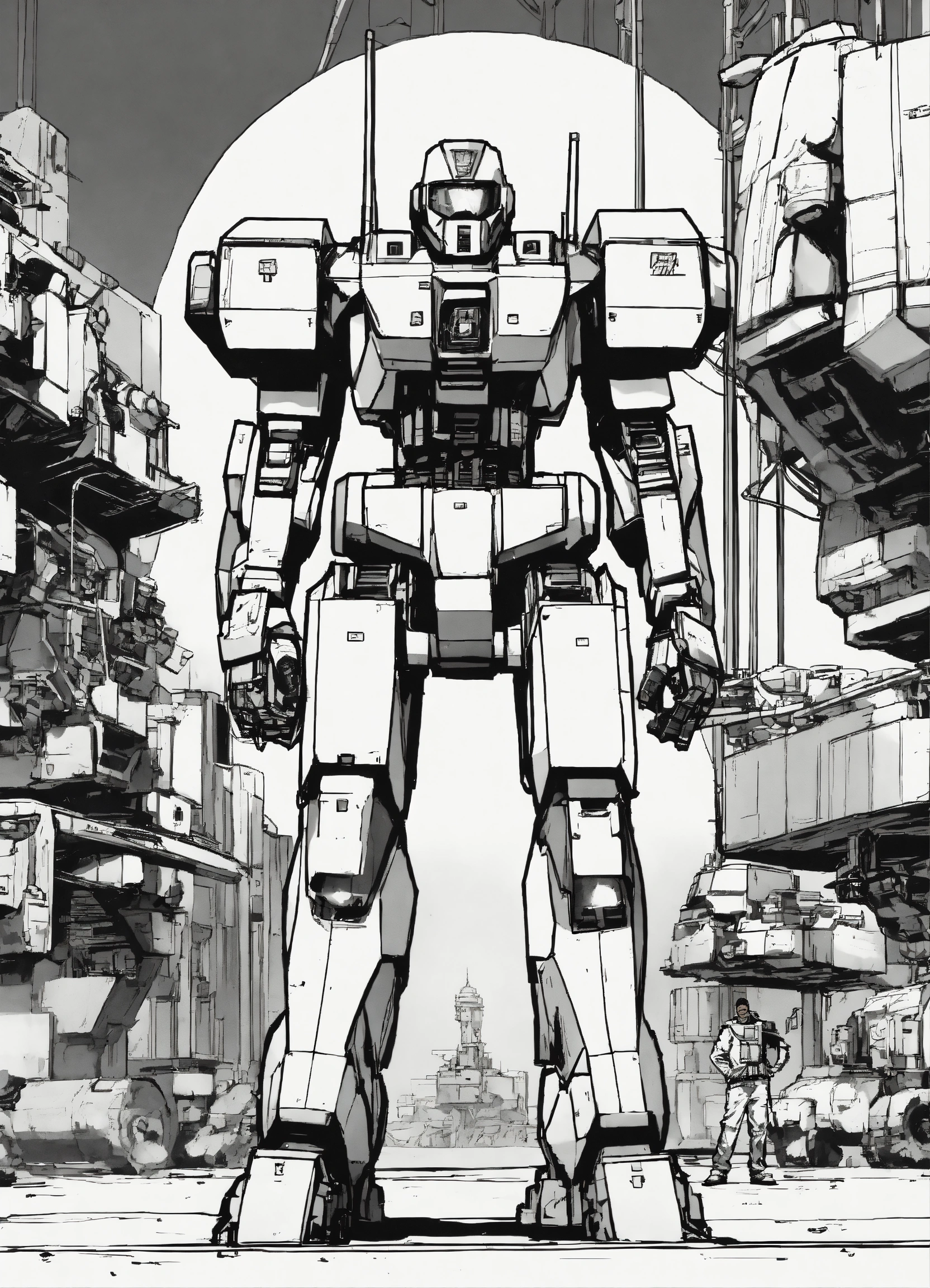 Lexica - Jay Z drawn by John Byrne, black and white, standing in front ...