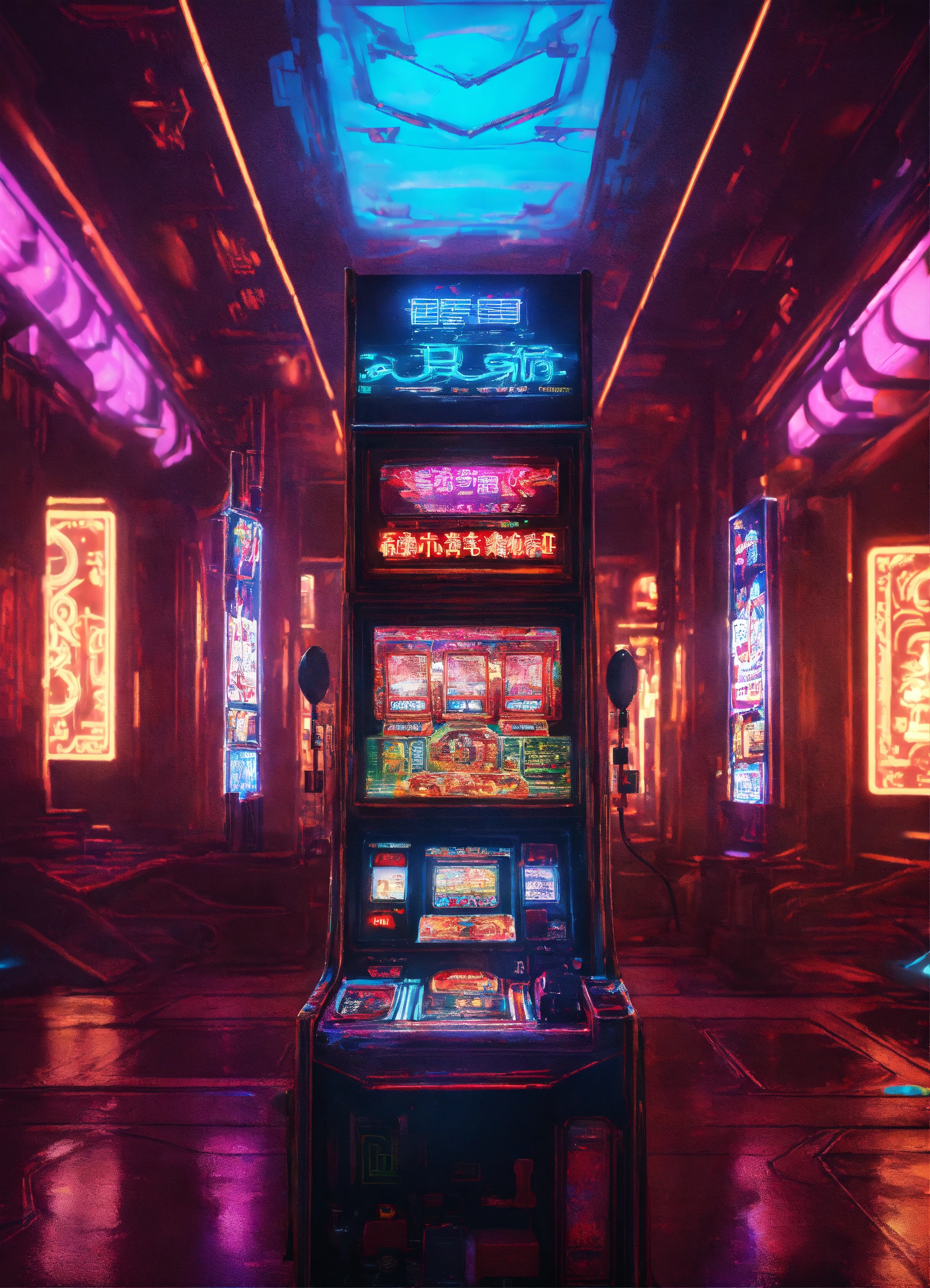 Lexica - Ctie Q version charatech god of weath chinese FUTURISTIC WITH ...