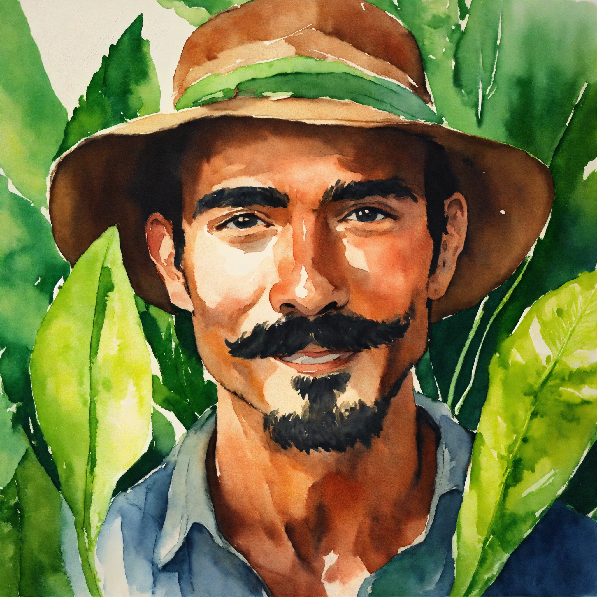 Lexica - Watercolor painting, simple, basic, soft glow, blur, simple ...