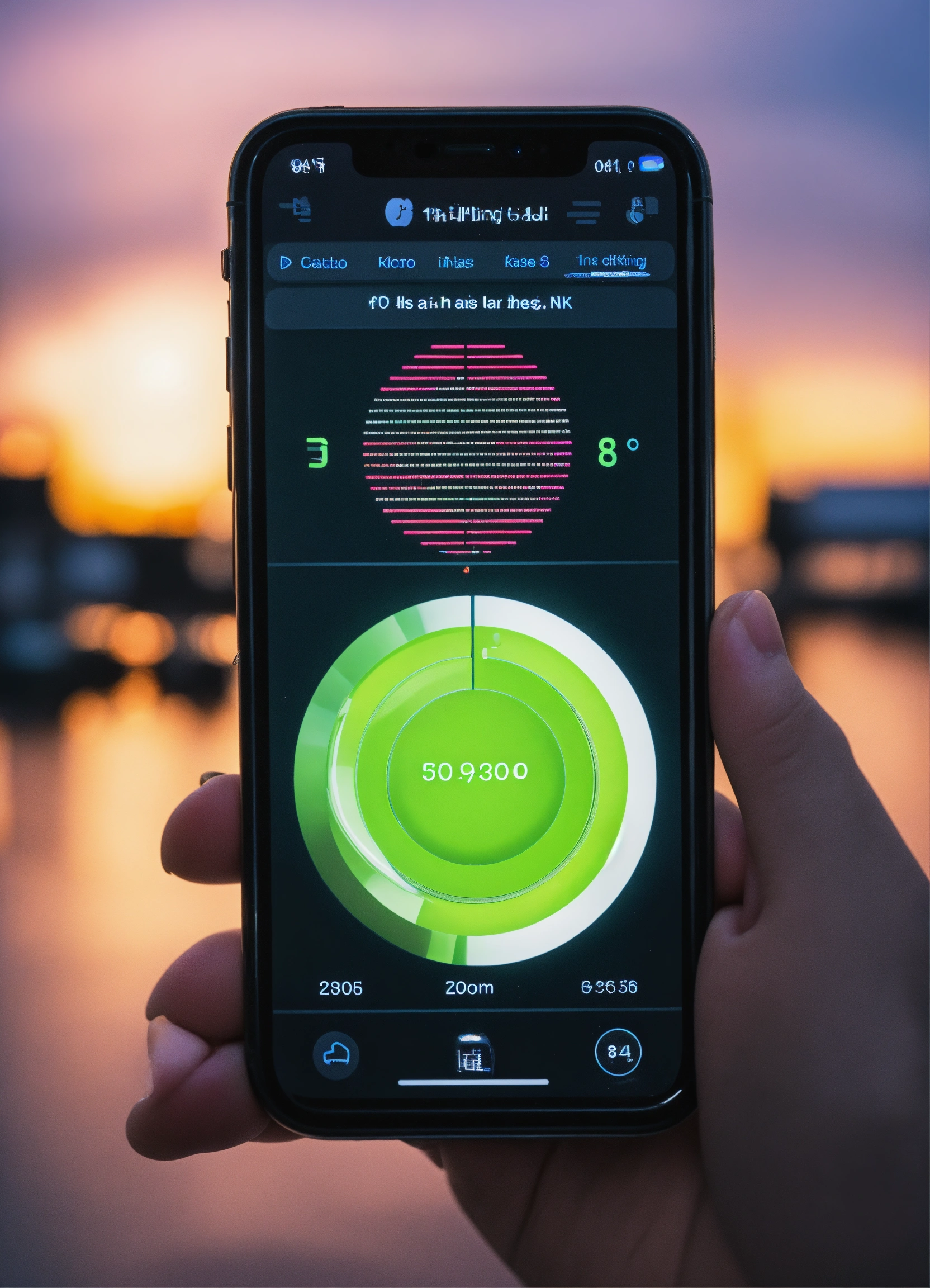 Lexica - Zoom on an iphone ringing