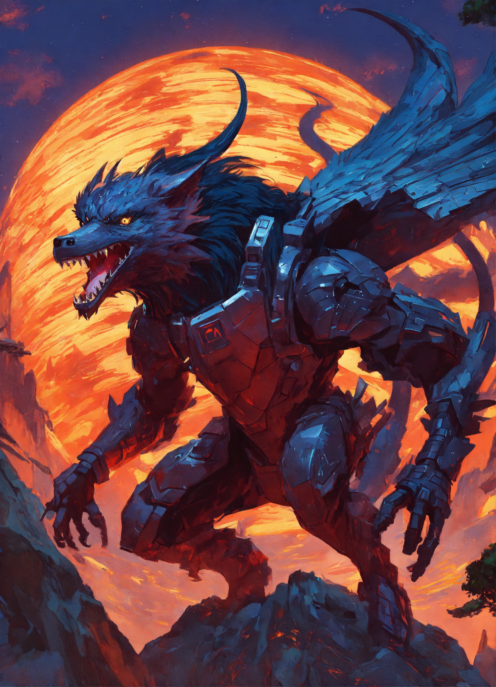 Lexica - Male and female werewolves\raven men and women dragon-like ...