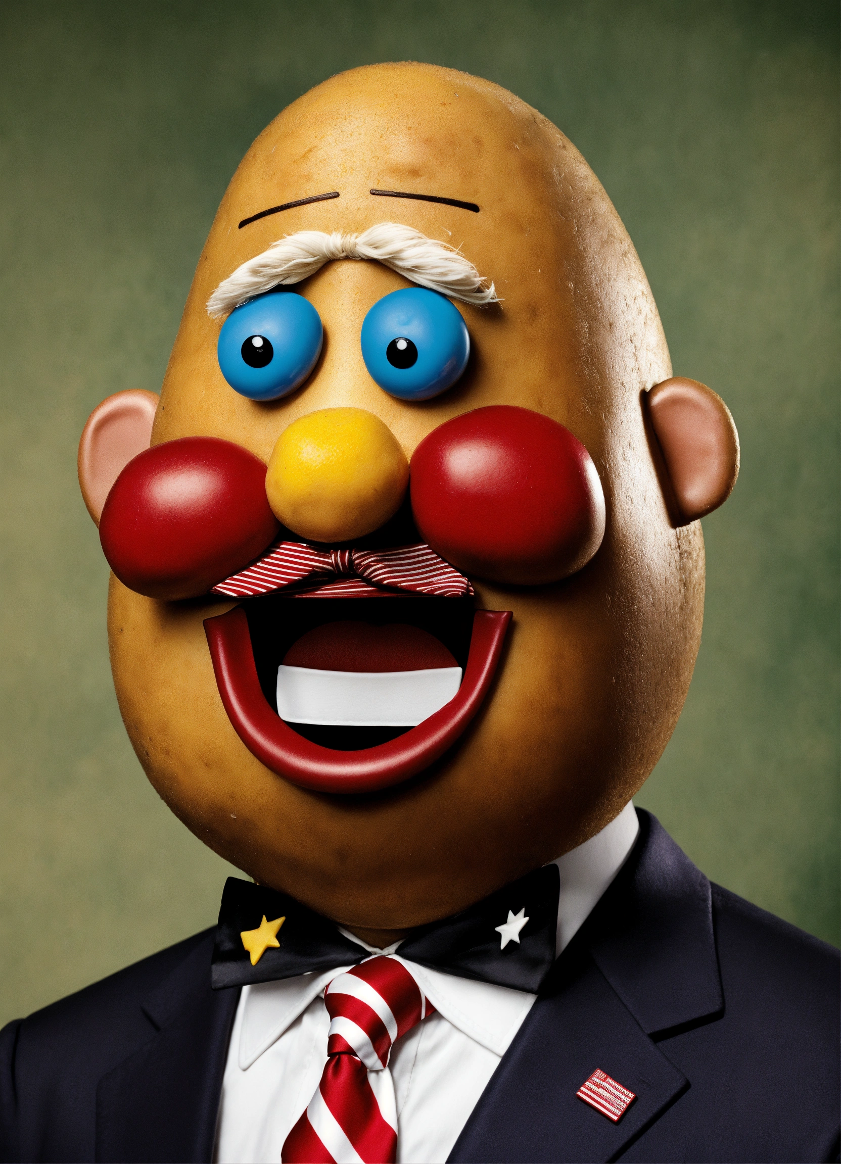 Lexica - Joe Biden, as a Mr potato head