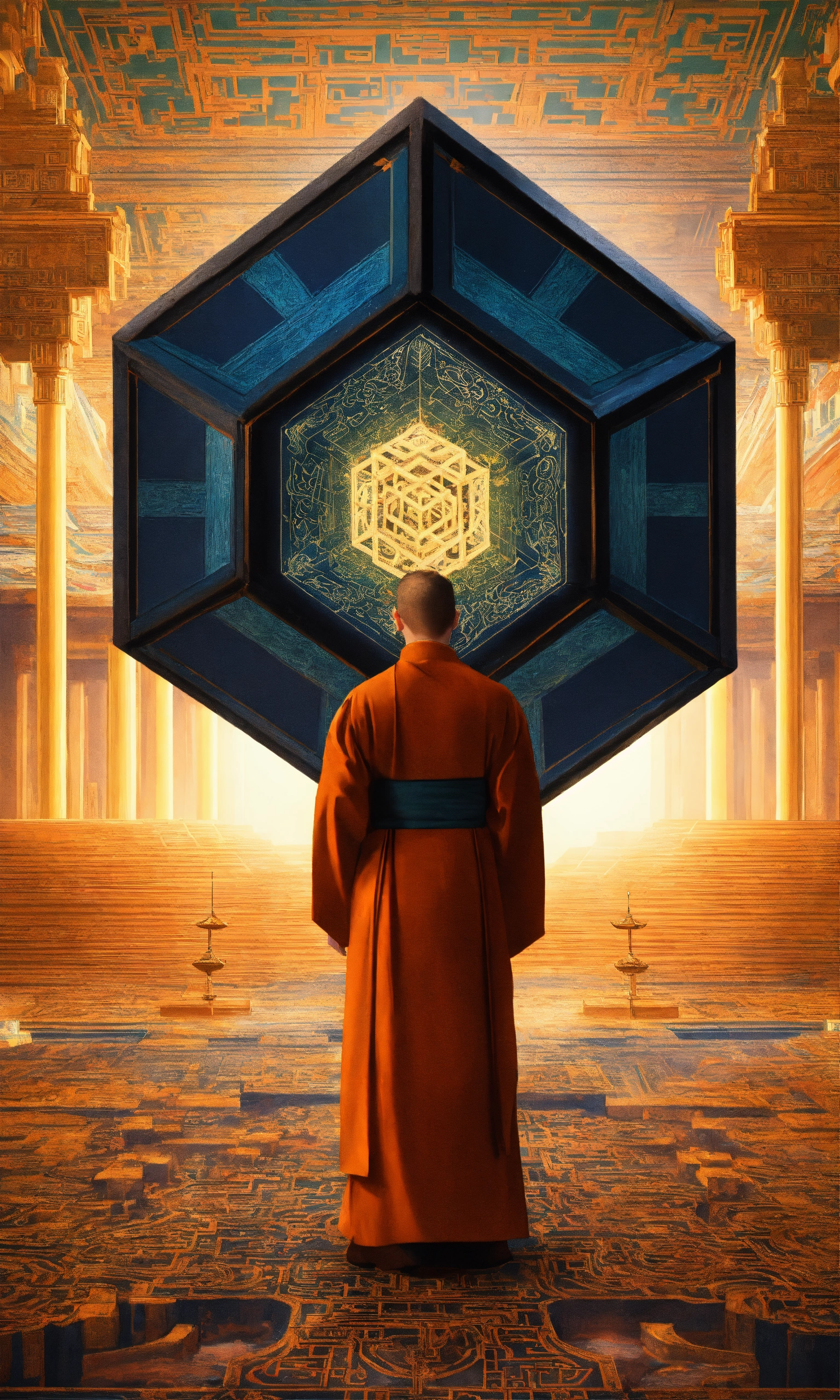 Lexica - Taoist monk octopus tesseract body fractal three point ...