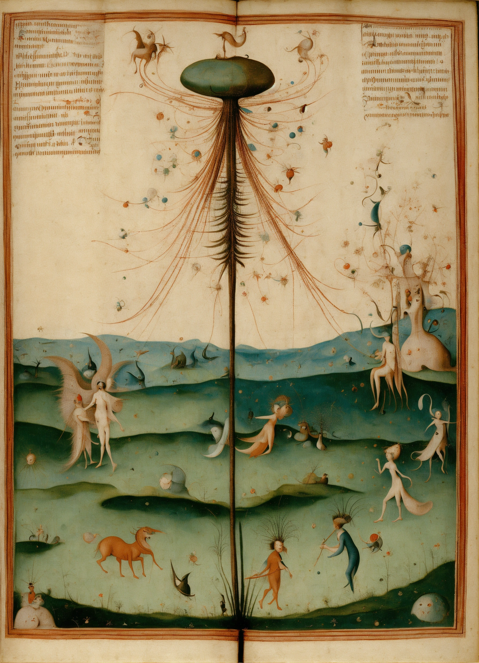 Lexica - "a tall creature from another dream on another planet" in ...