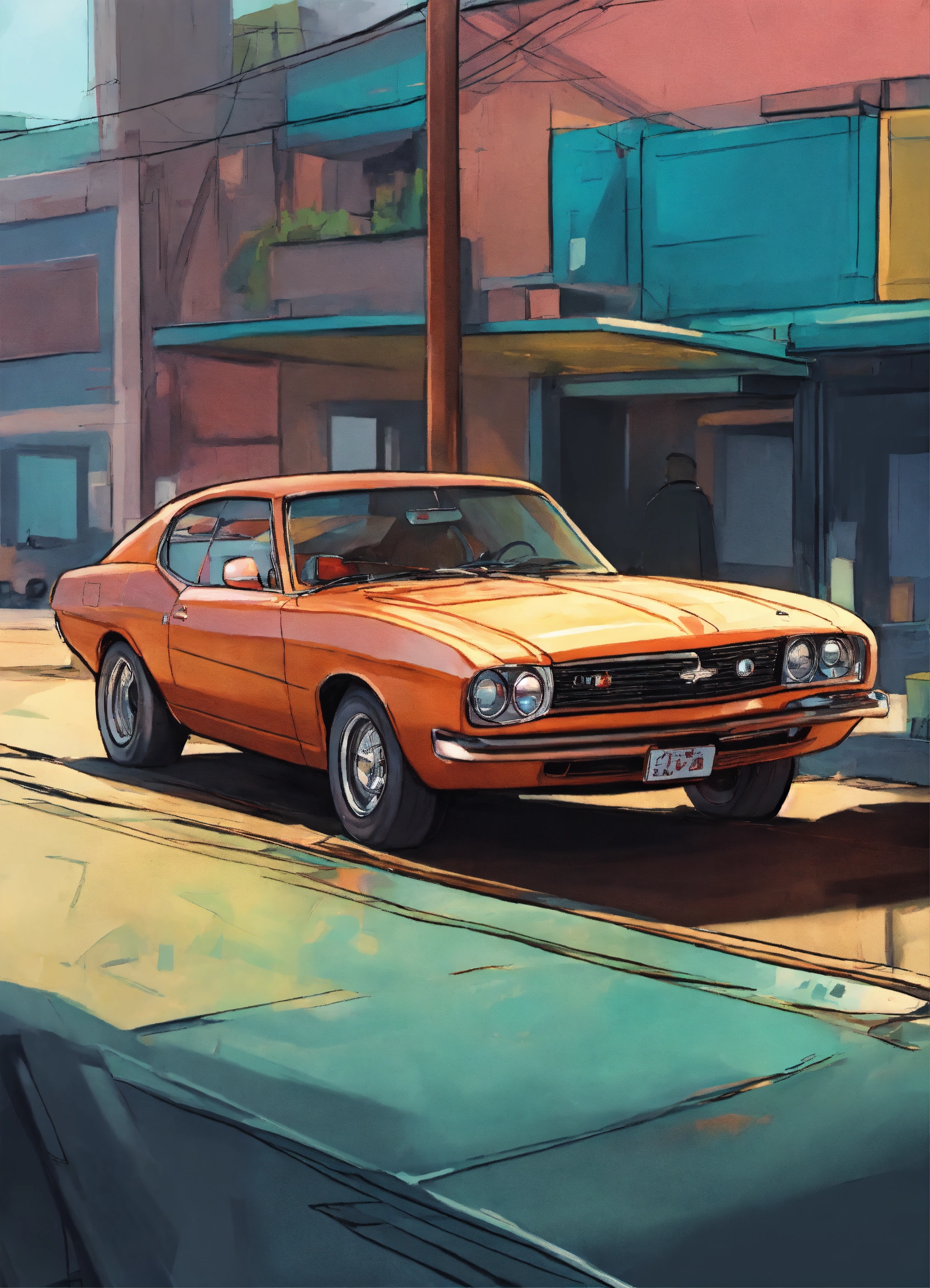 Lexica - Comic Car Kids draws