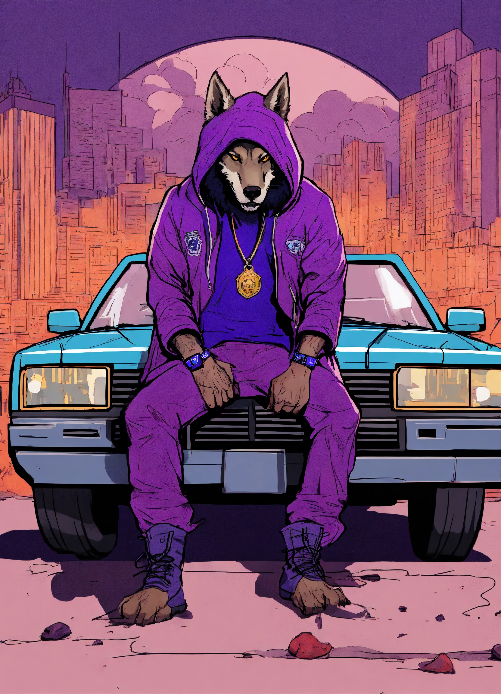 Lexica - Werewolf detective, gangster werewolf being released from ...