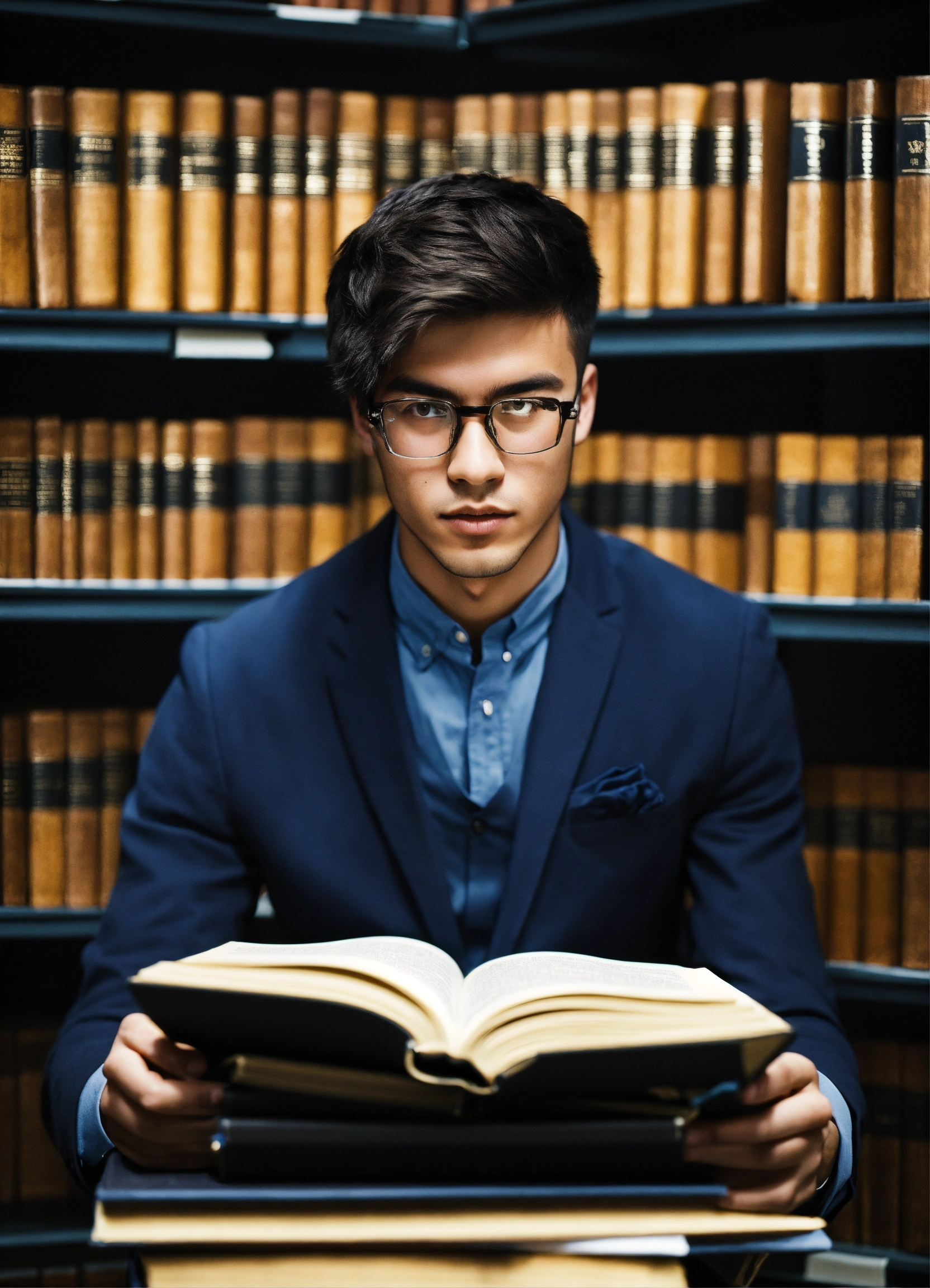 Lexica - Young men glasse library