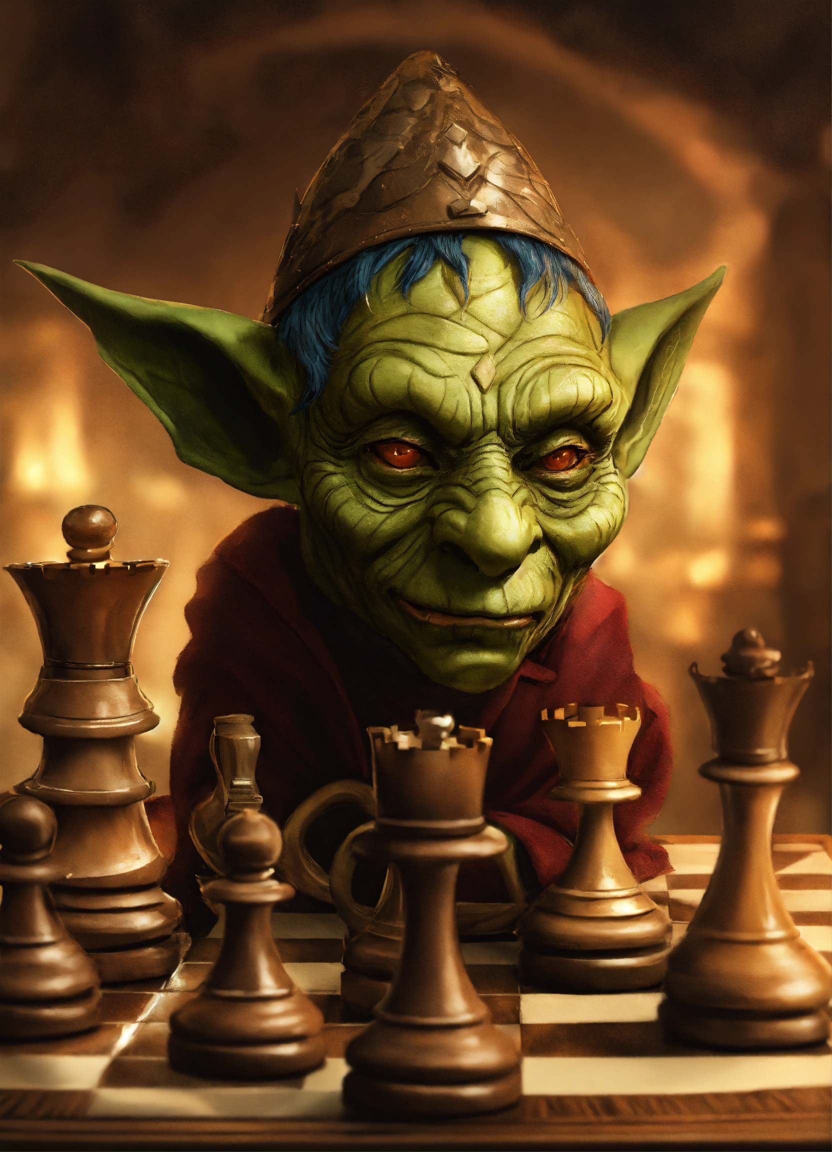 Lexica - Face chess goblin