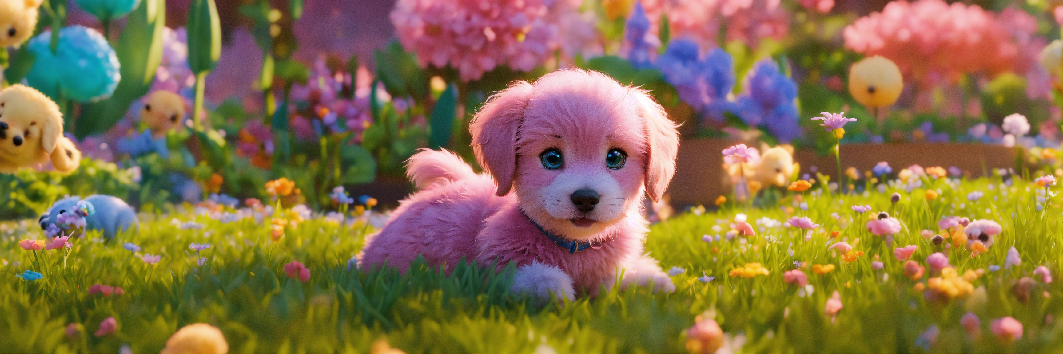 Lexica - Cute small happy humanoid puppies, unreal engine, artstation ...