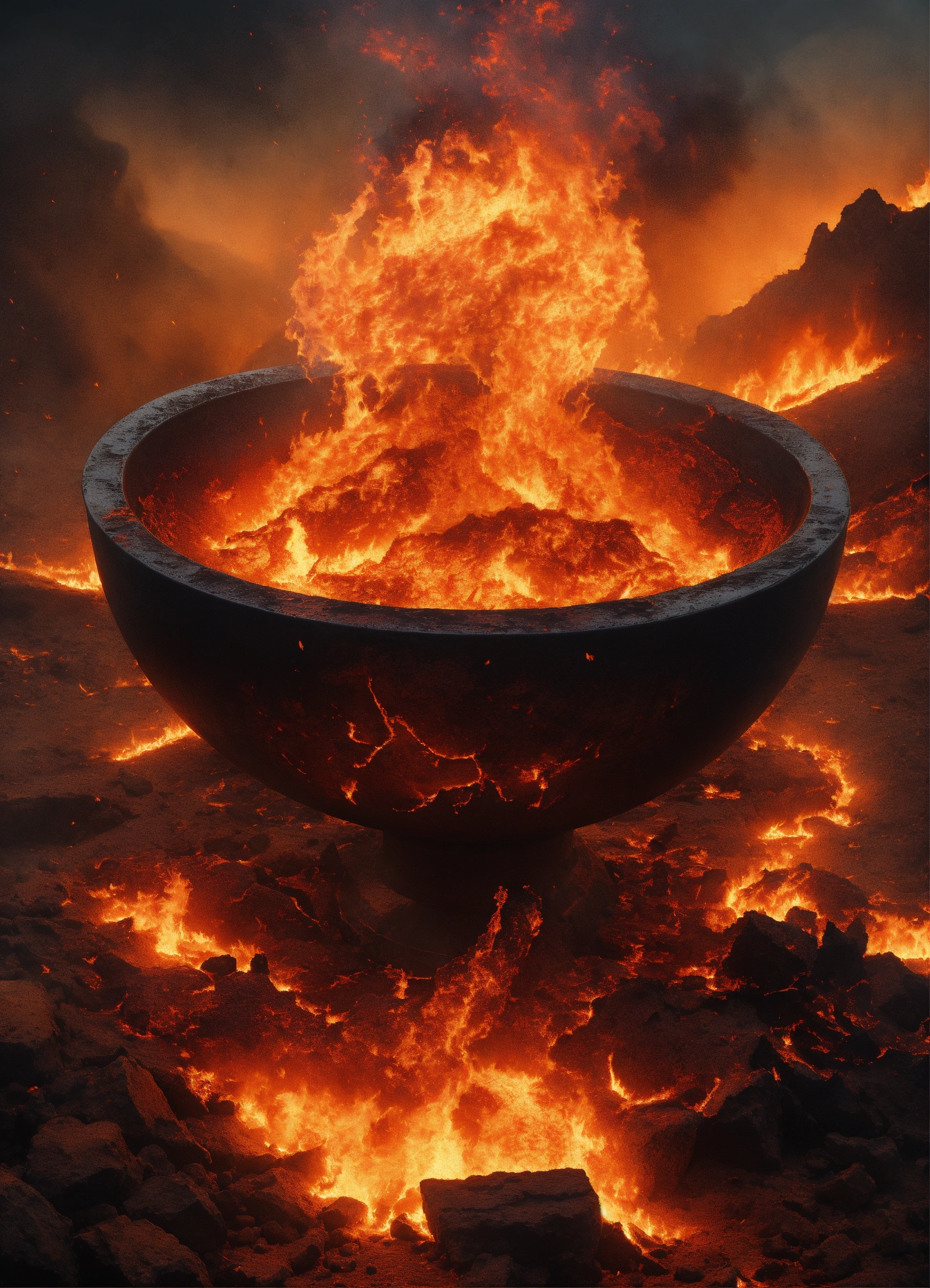 Lexica - 7 Bowls of Wrath pour out fire and destruction upon the earth ...
