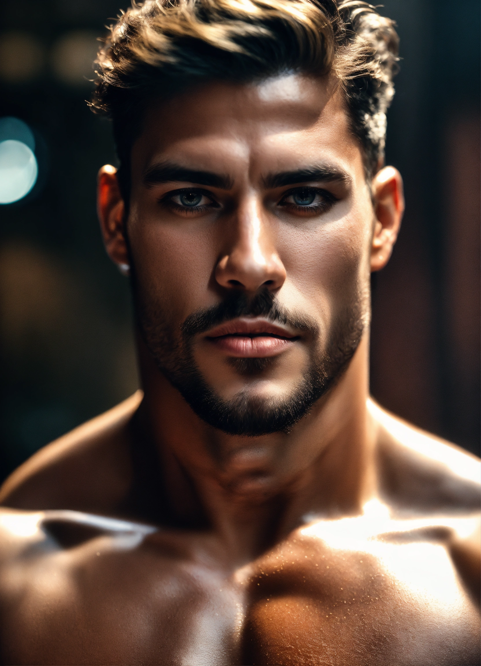 Lexica - Portrait of a stunningly beautiful male angel in soft light ...