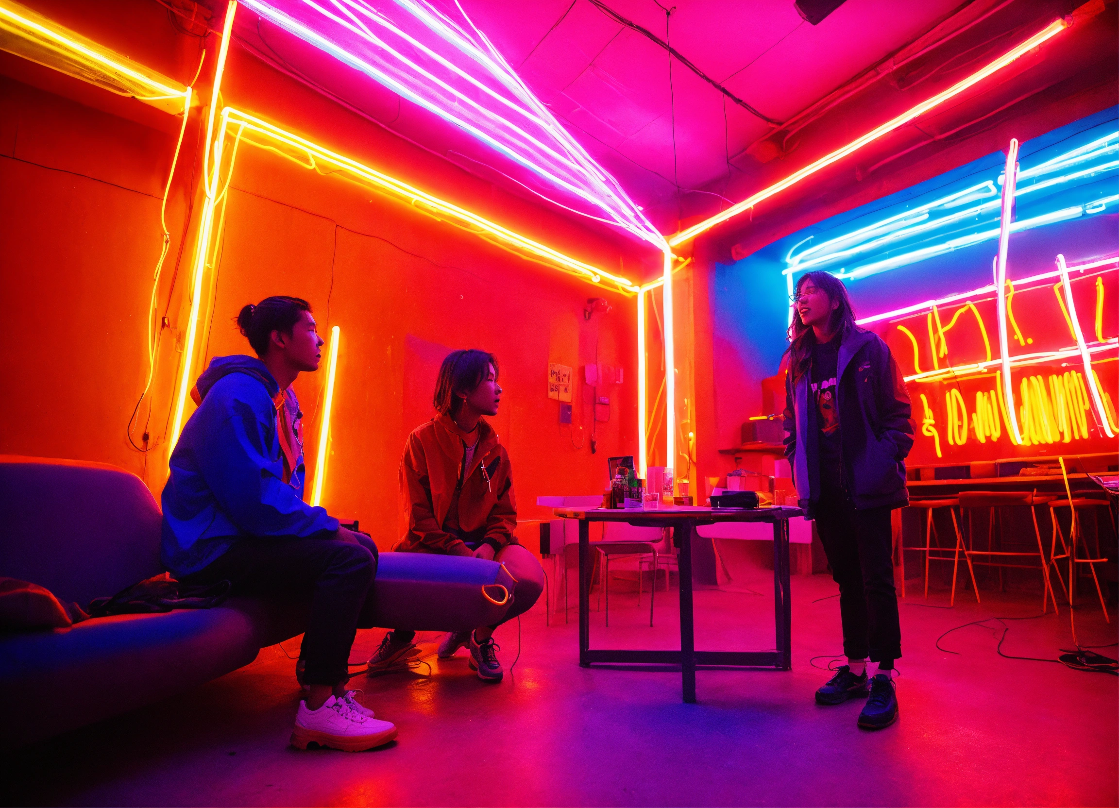 Lexica - A person speaking another language to another person in an ...