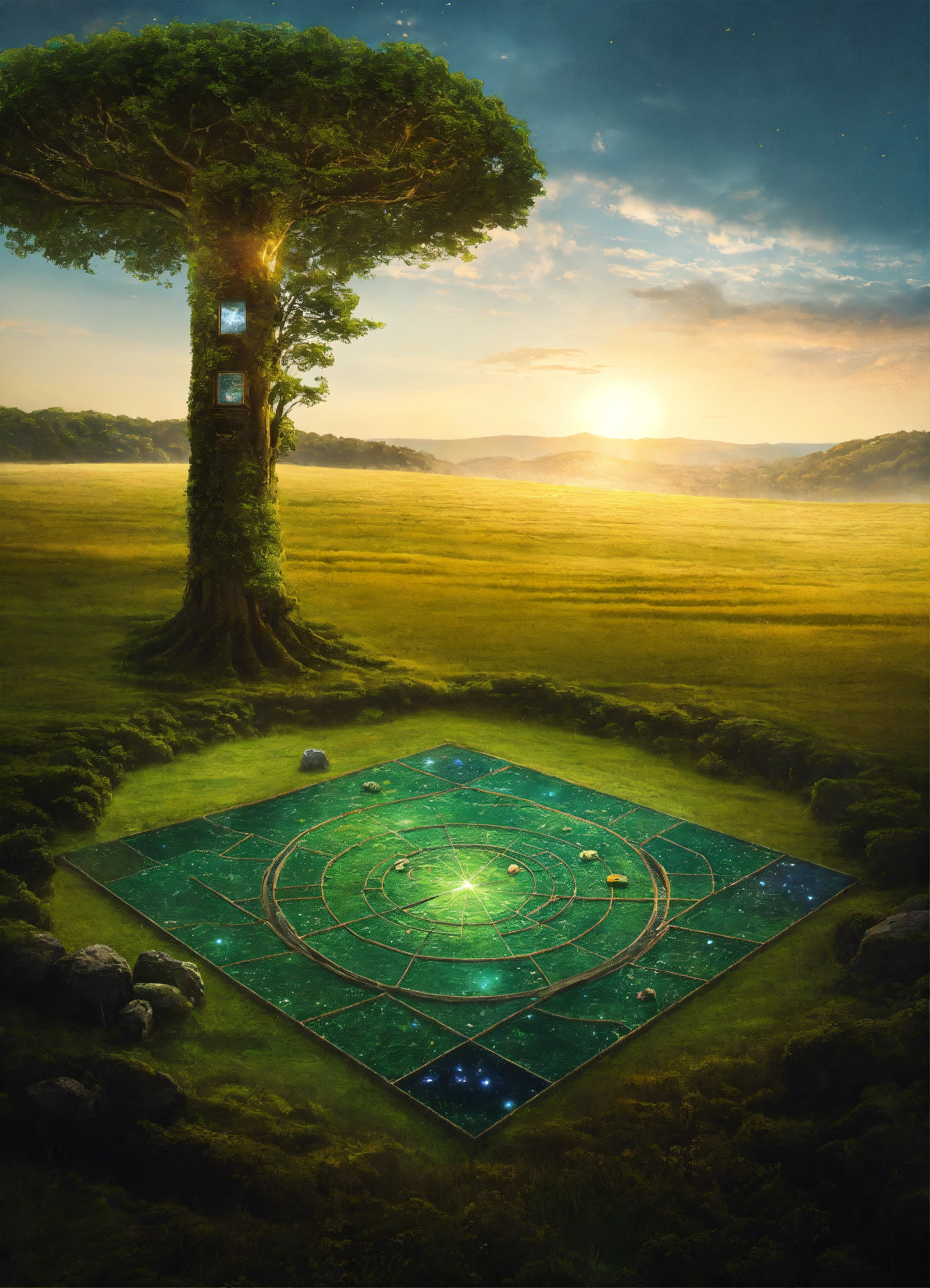 Lexica - Eight worlds dimensions, one below the other, separated by a ...