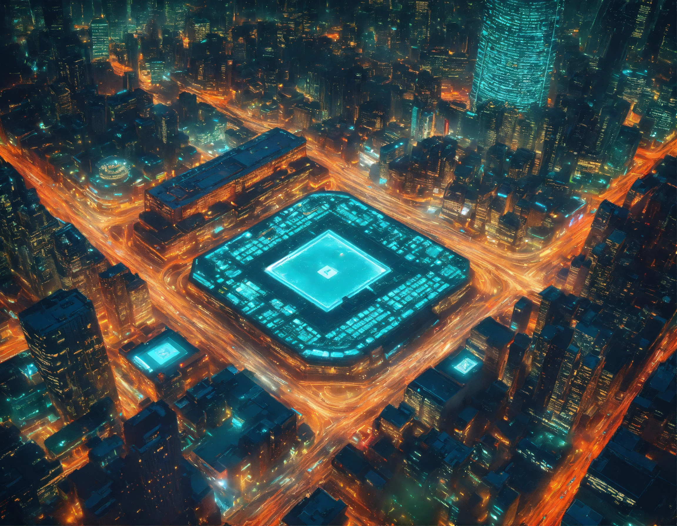 Lexica - Ultra realistic straight down view of a computer motherboard ...