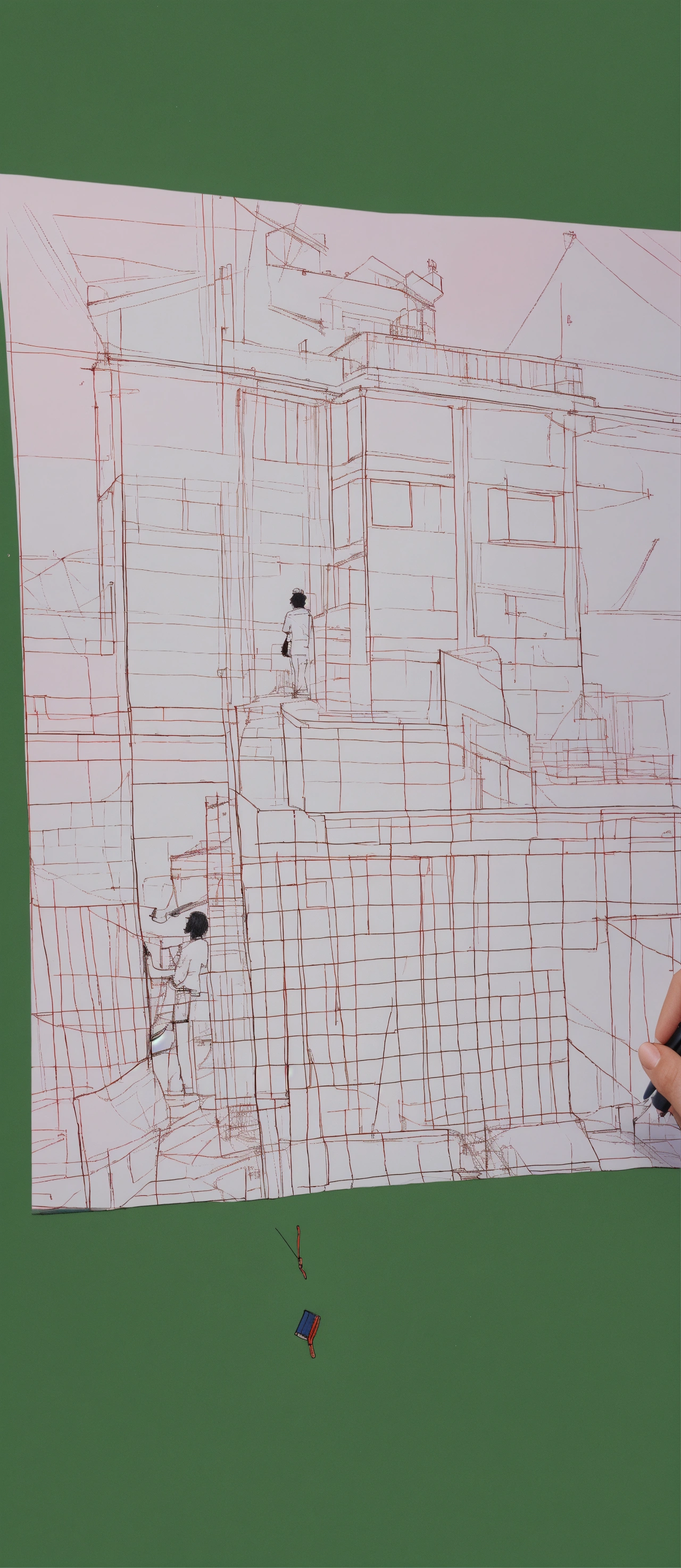 Lexica - MAKE THIS IMAGE A DOUBLE LINE DRAWING