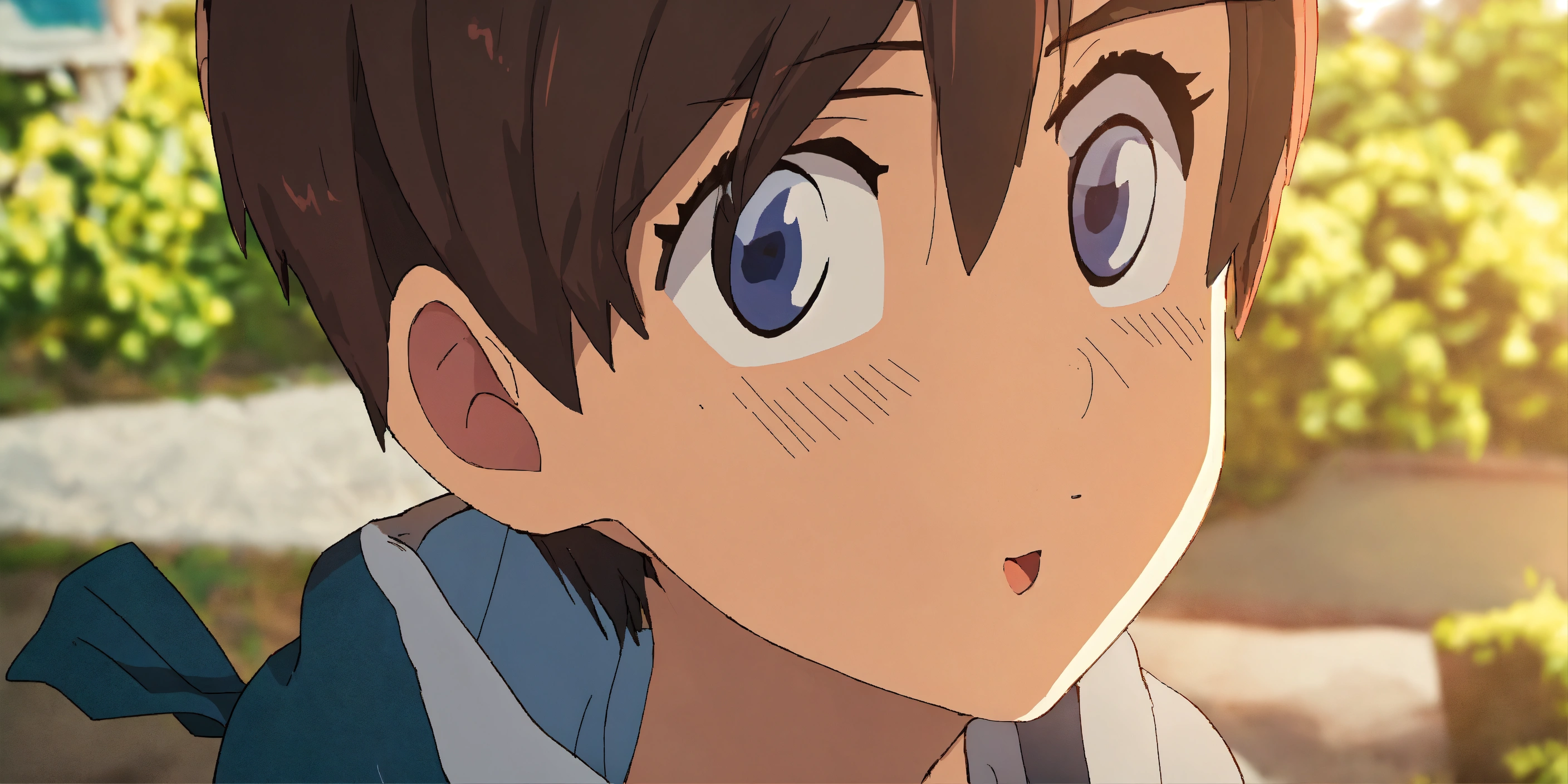 Lexica - A close-up of the boy's heart with a "skip a beat" motion ...