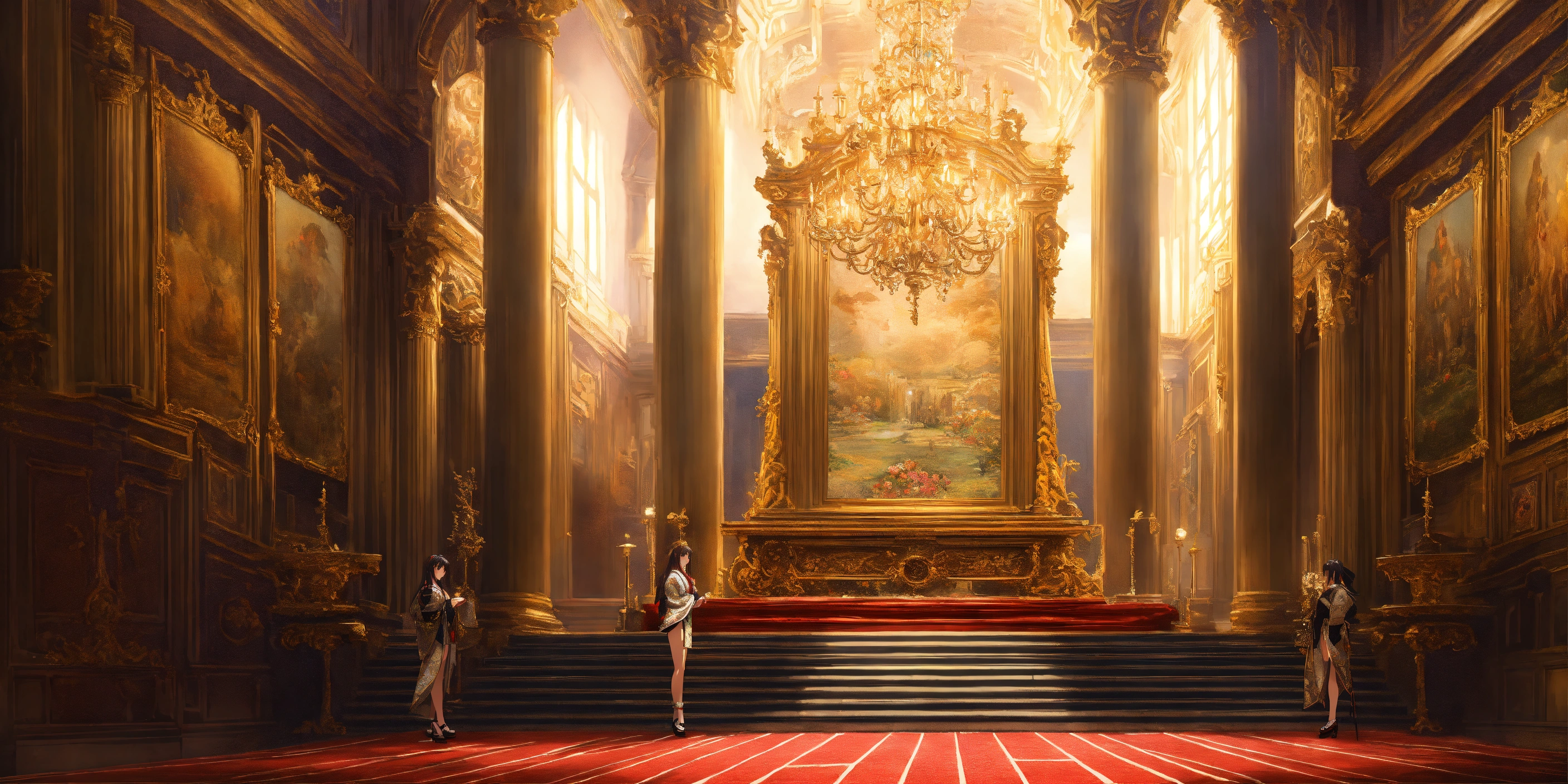 Lexica - Elegant Hyperrealistic, baroque by artist "anime", Anime Key ...