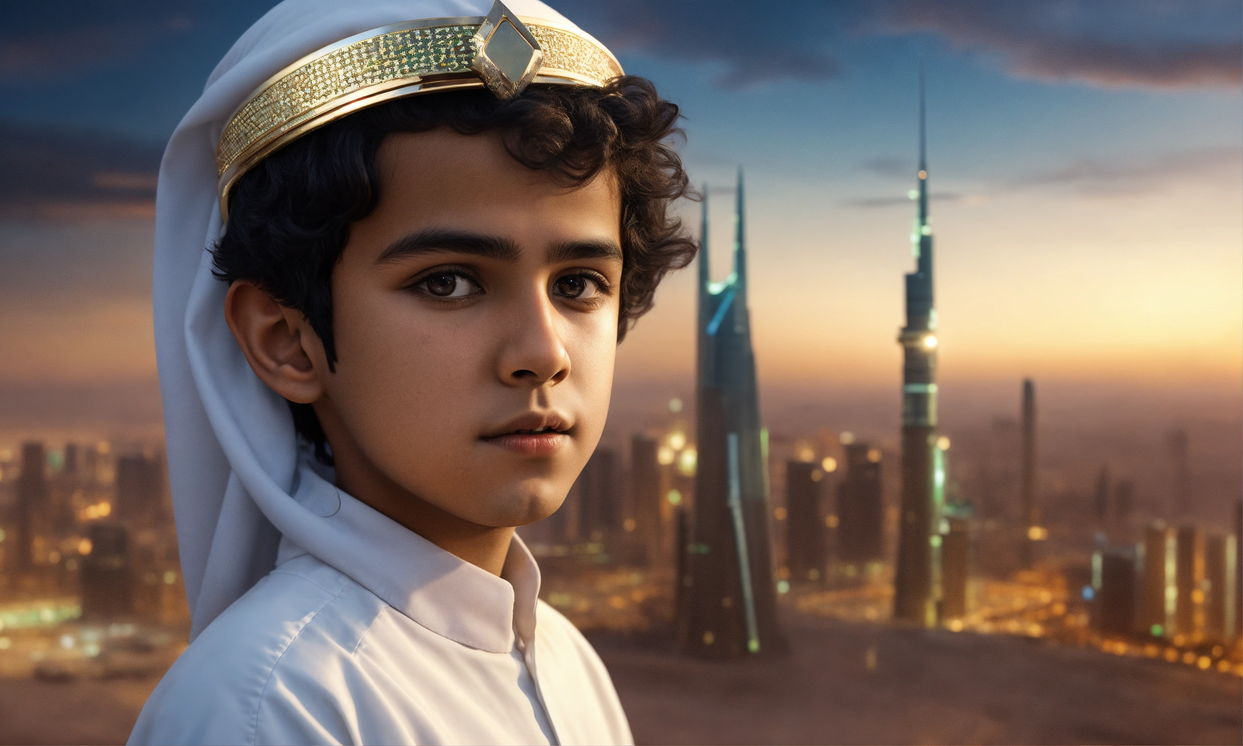 Lexica - Young Saudi boy, future, technology, dream, photo-realistic ...