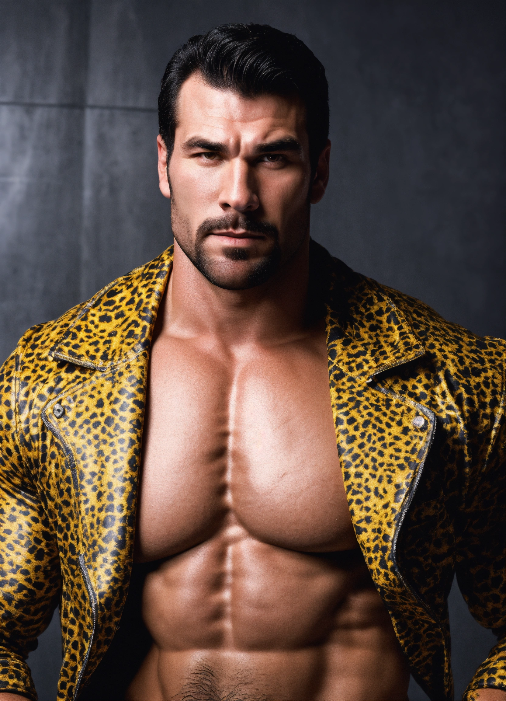 Lexica - 30-year-old wrestler with big muscles, bodybuilder, Razor ...