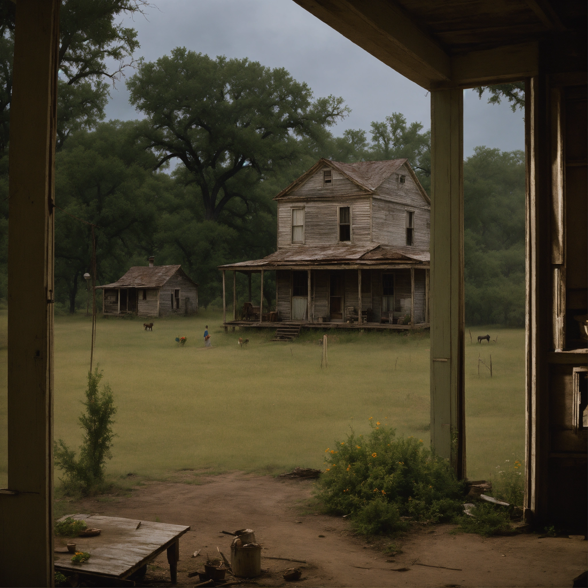 Lexica - A photograph of an old homestead in texas, Gregory Crewdson ...
