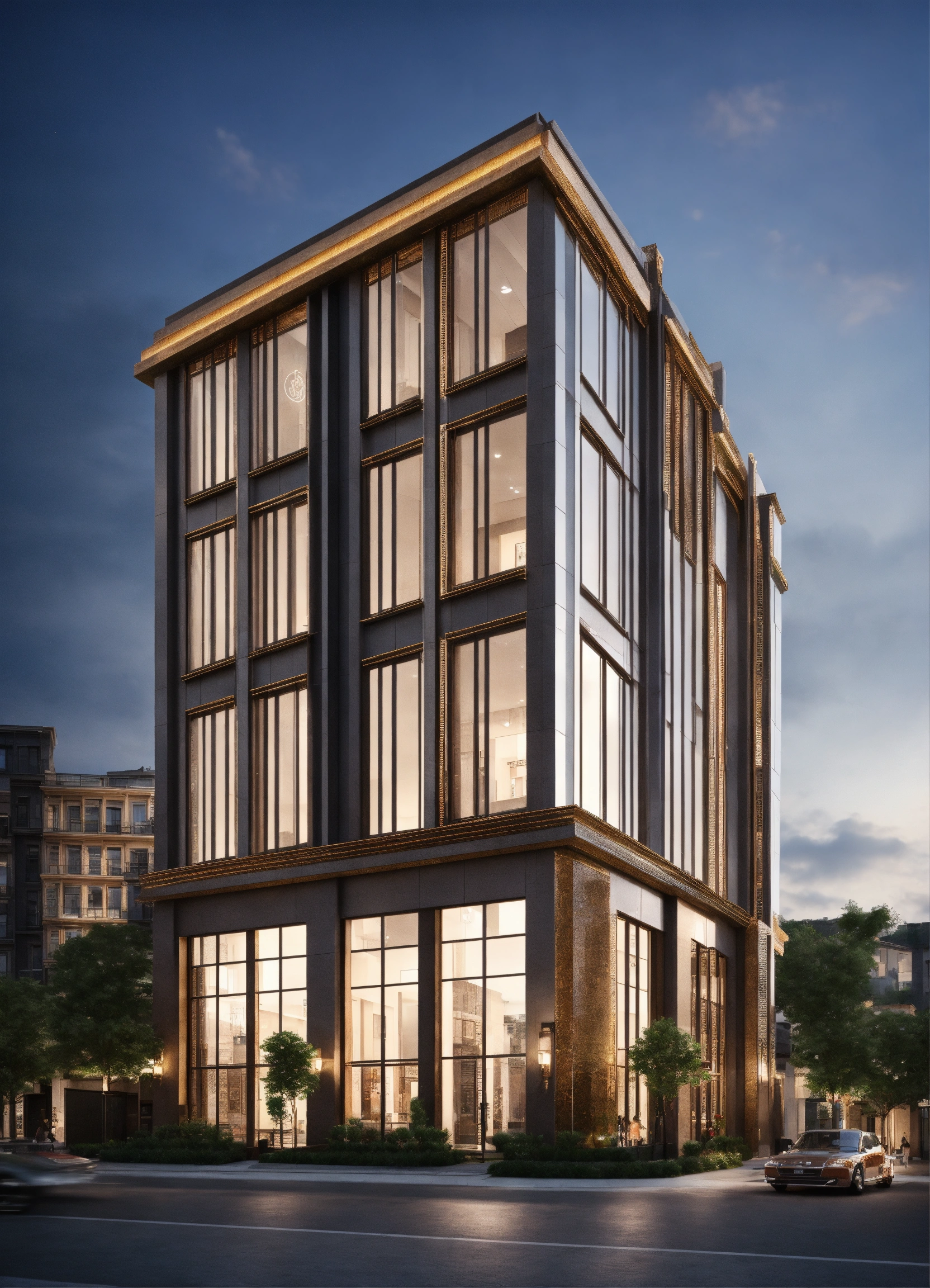 Lexica - Drawing inspiration from European style, this three-level ...