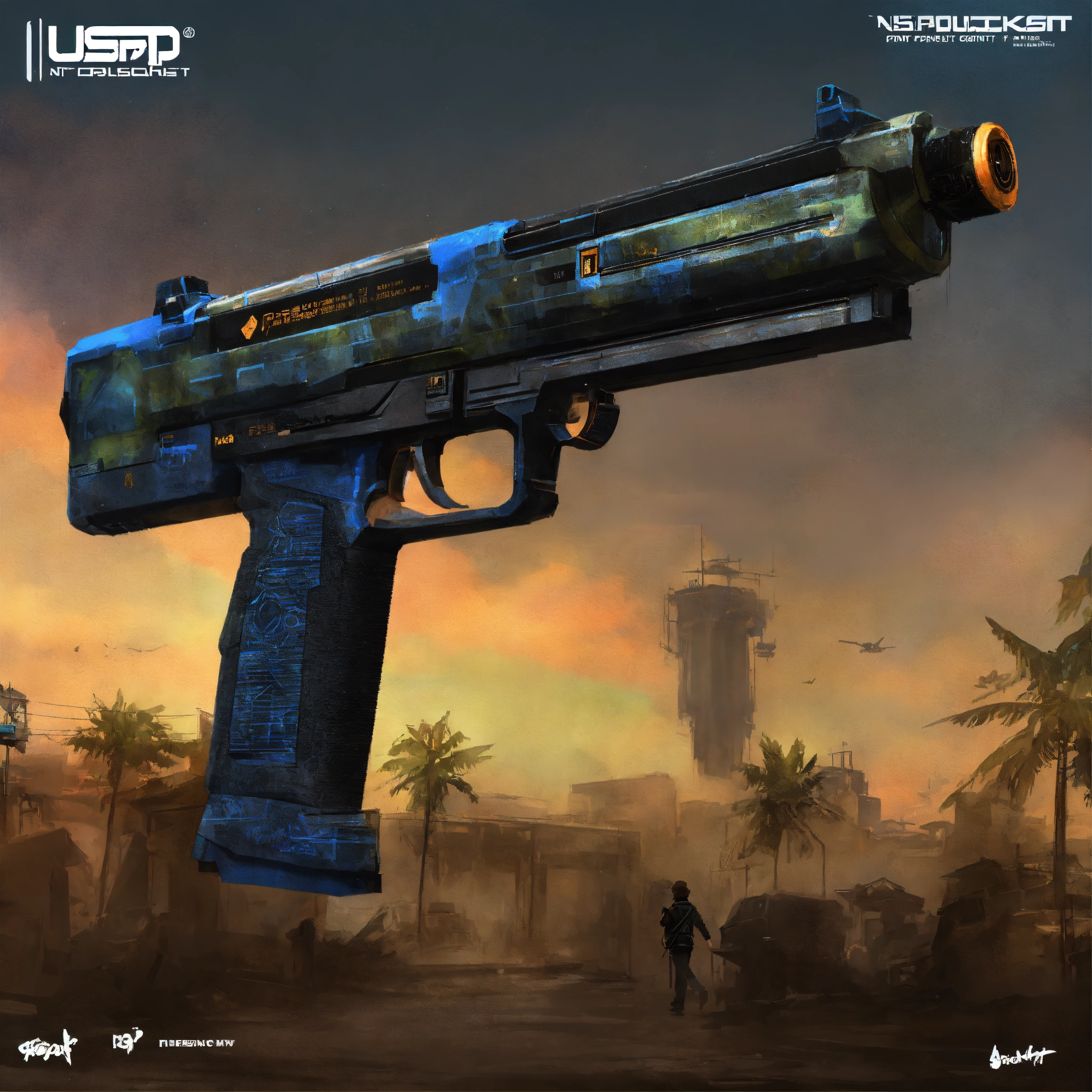 Lexica - Detailed usp concept art